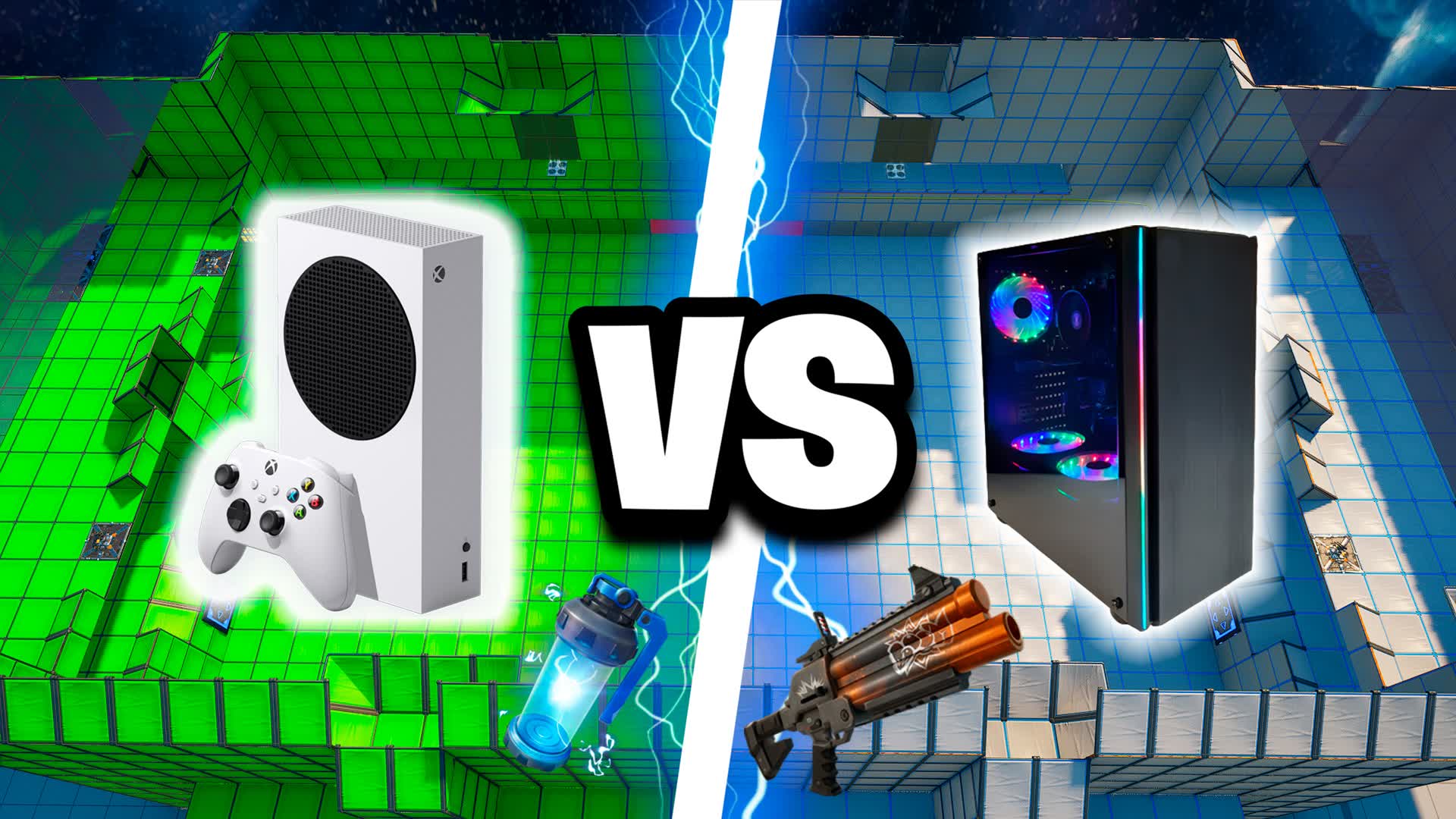 ⌨️ PC VS CONSOLE🎮 9128-3610-7801 by bernii - Fortnite Creative Map Code ...