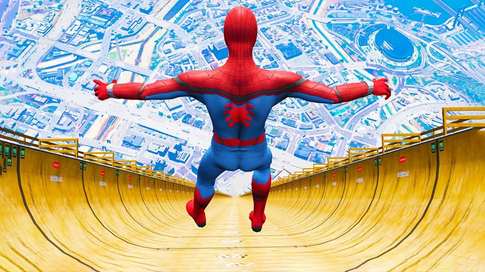 GOATED SPIDER MEGA RAMP 7550-0394-7736 by pepran1 - Fortnite