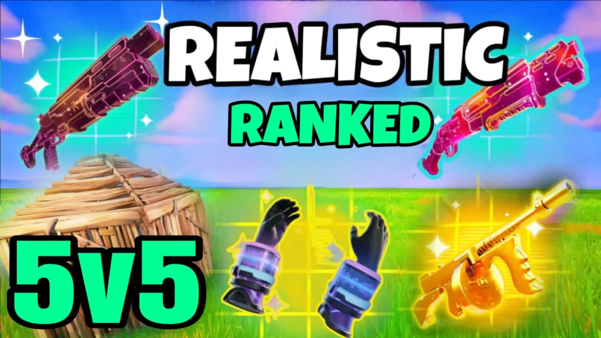 REALISTIC 5V5 [RANKED] 8346-8712-3702 by ha0 - Fortnite