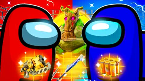 🤨 AMONG SUS 🤨 🔴RED VS BLUE🔵 1742-4079-2277 by maciastek - Fortnite ...