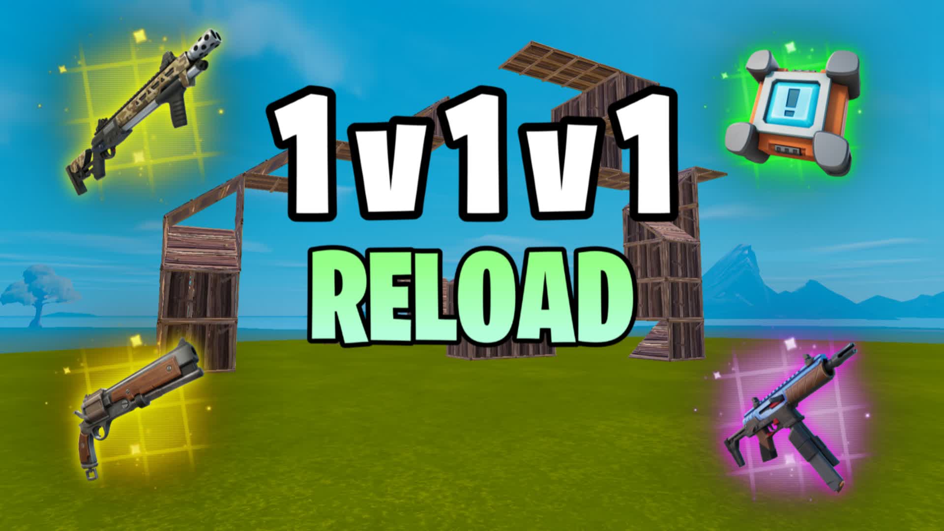 edison의 1v1v1 RELOAD Realistic PVP 5938-9452-7441 - 포트나이트