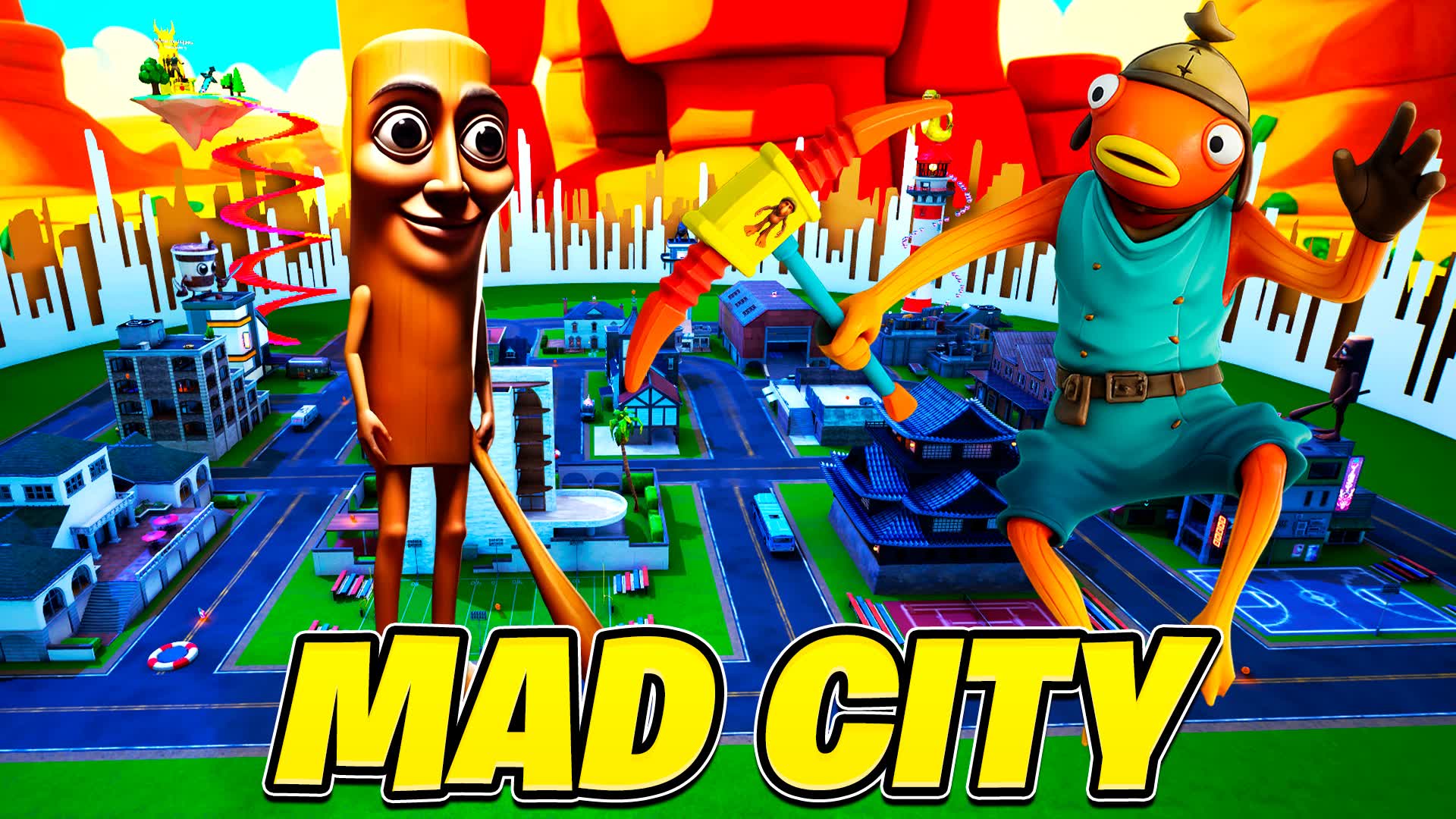 MAD CITY 4194-6688-8241 by orevoltzz - Fortnite Creative Map Code ...