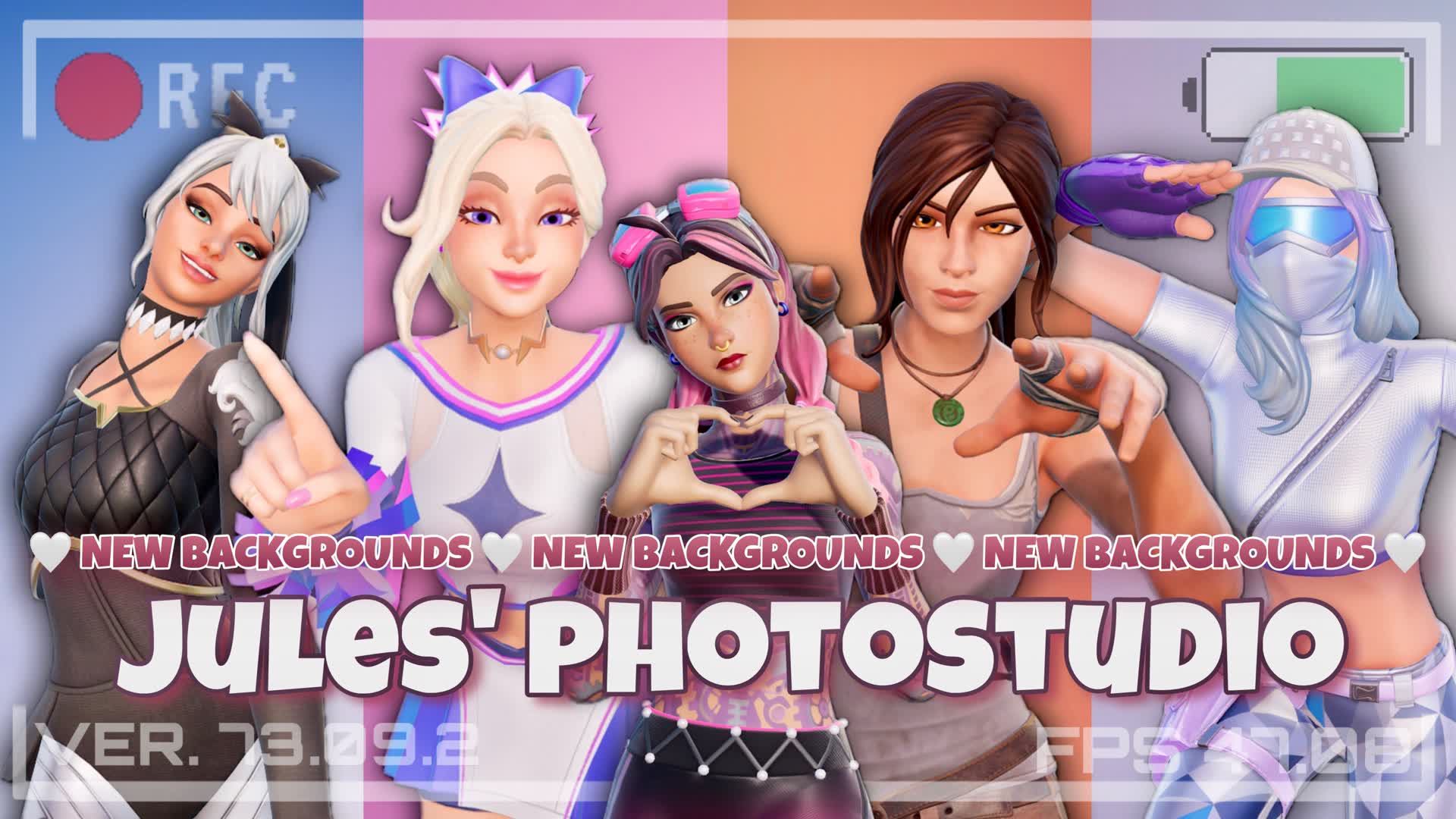 Jules' Photostudio 9635-5107-6725 by jules_fn - Fortnite Creative Map Code - Fortnite.GG