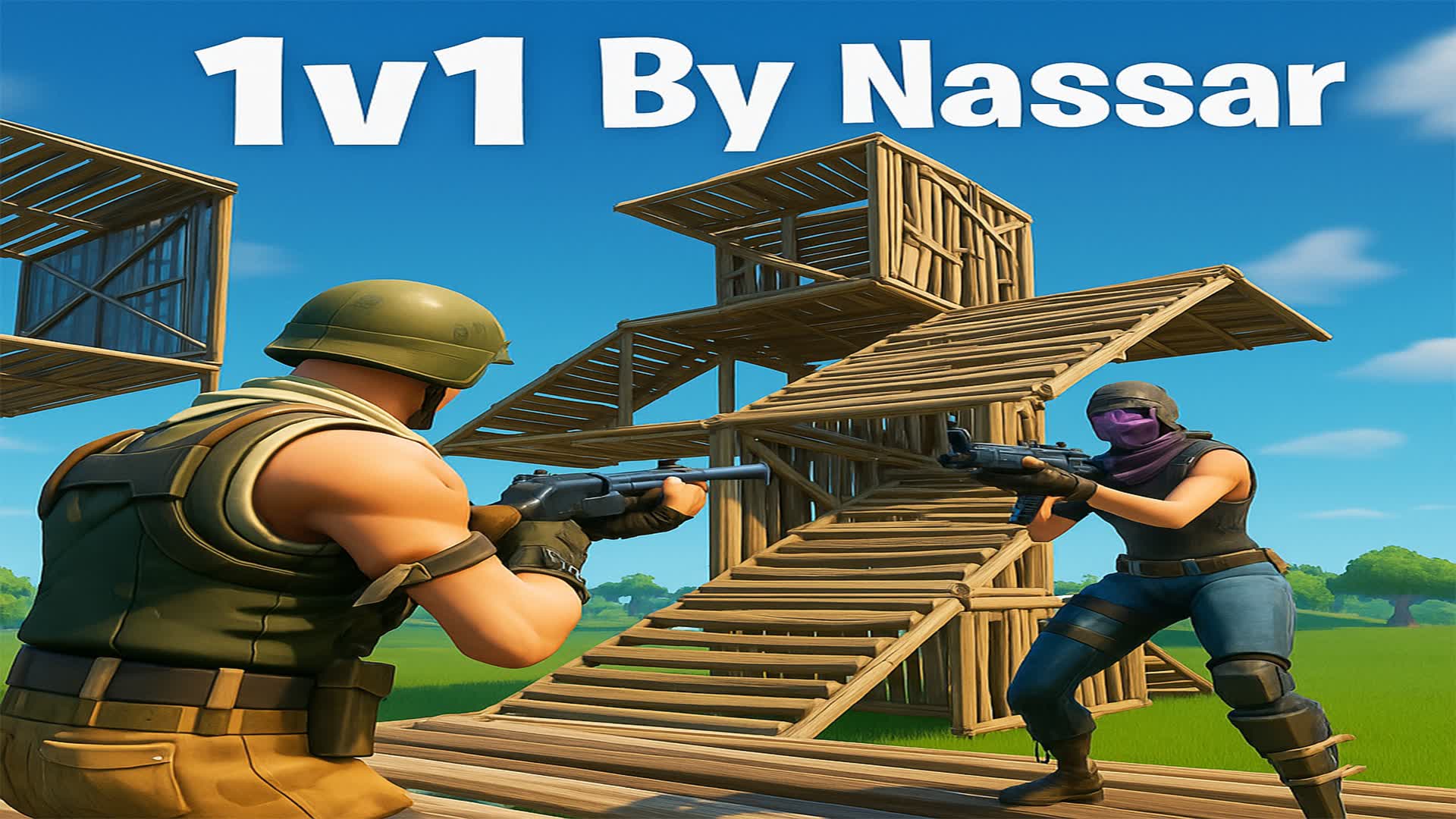 Realistic 1v1 By Nassar 6949-9626-9906 by nttba - Fortnite Creative Map ...