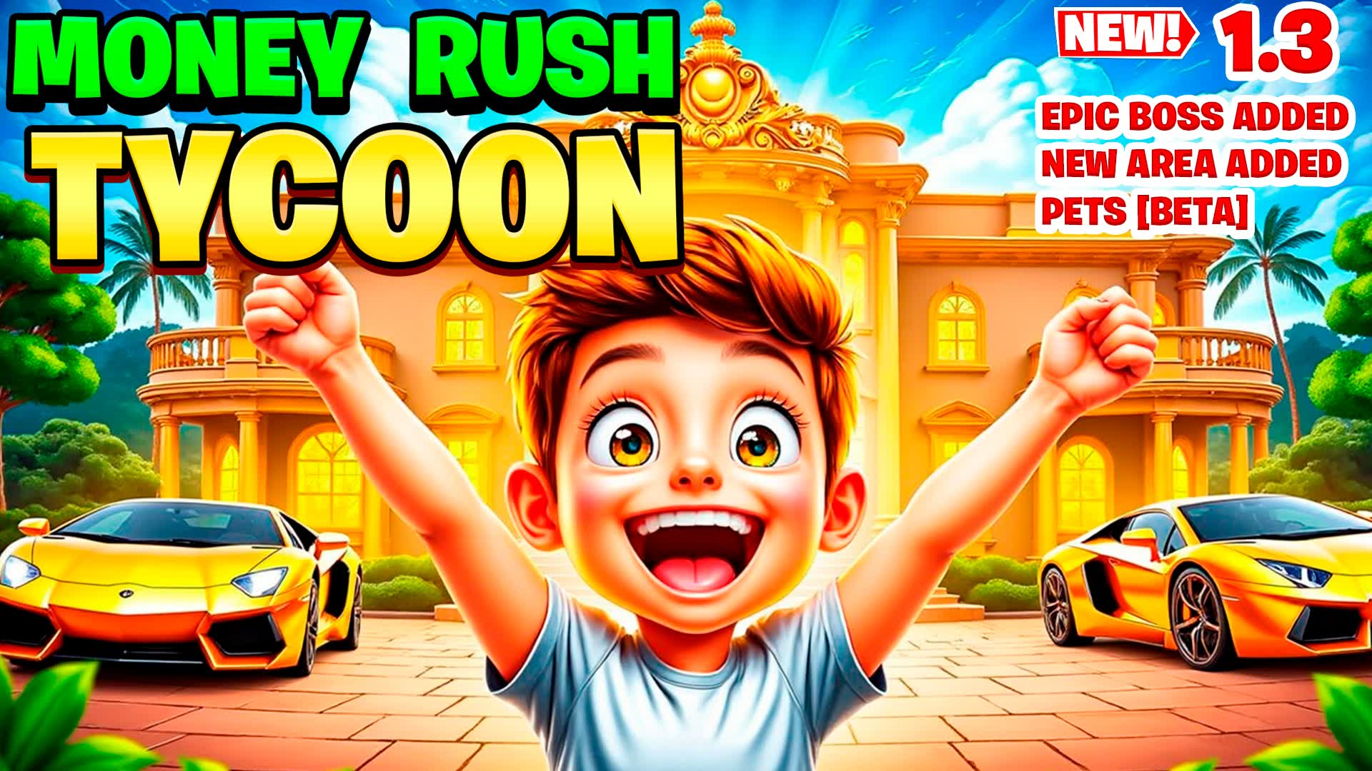 Money Rush Tycoon 7178-5847-8606 by games4fun - Fortnite Creative Map Code - Fortnite.GG