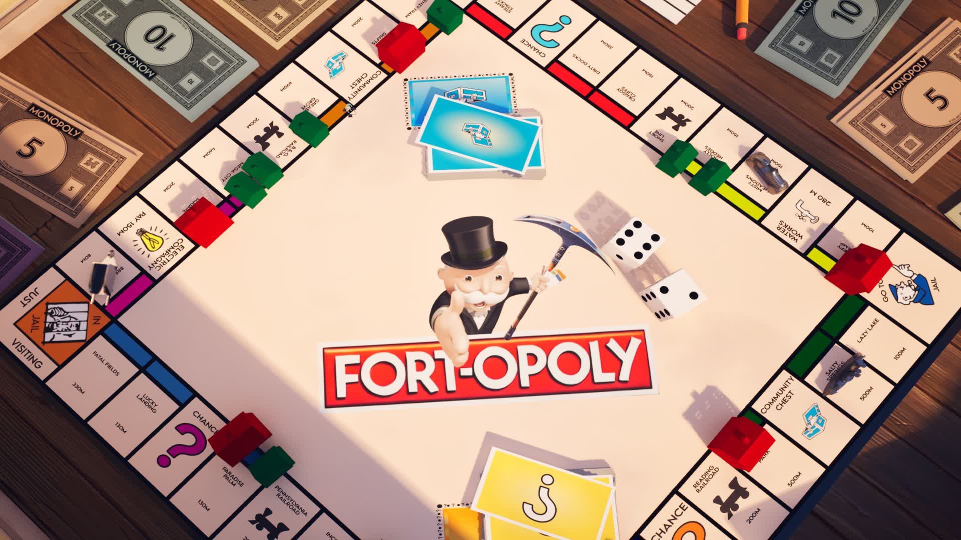 FORT-OPOLY GUNGAME 7501-9160-7490 by soz3 - Fortnite Creative Map Code ...