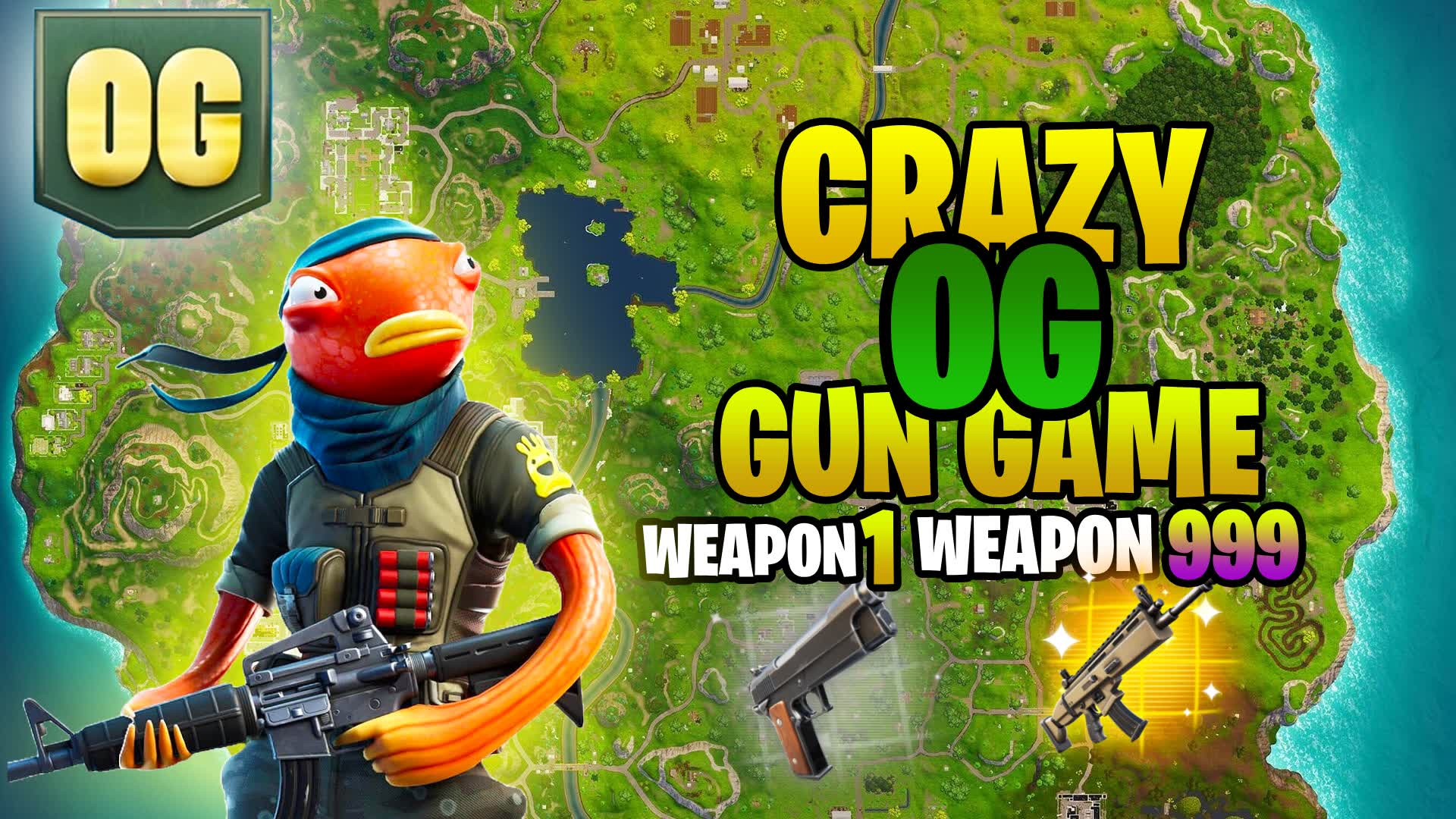 😵‍💫Crazy OG 🔫 Gun Game🎯 0590-8515-7979 by horrorgamer47 - Fortnite ...