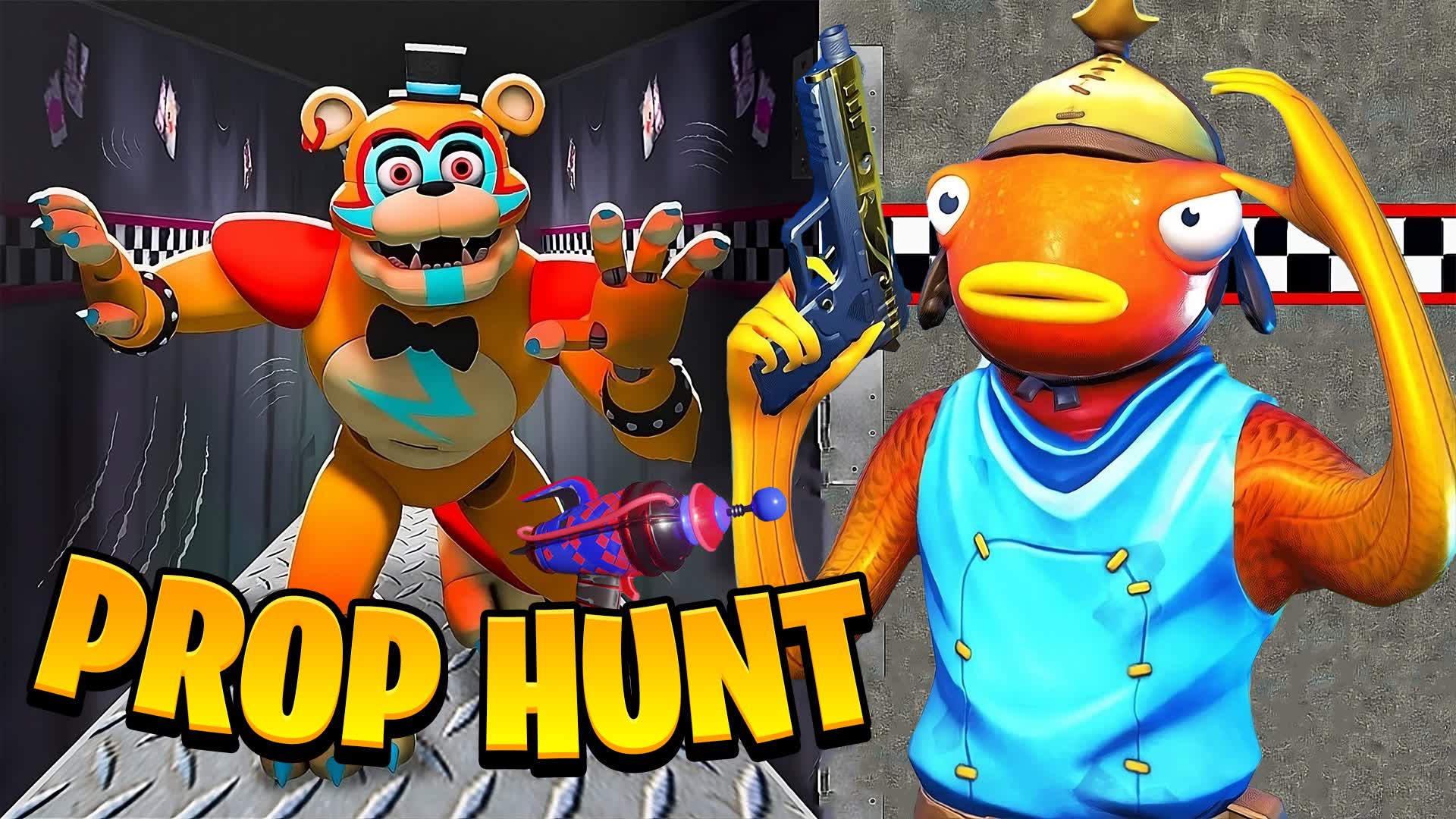 FNAF - Prop Hunt 9840-4694-1648 by tezzy - Fortnite Creative Map Code ...