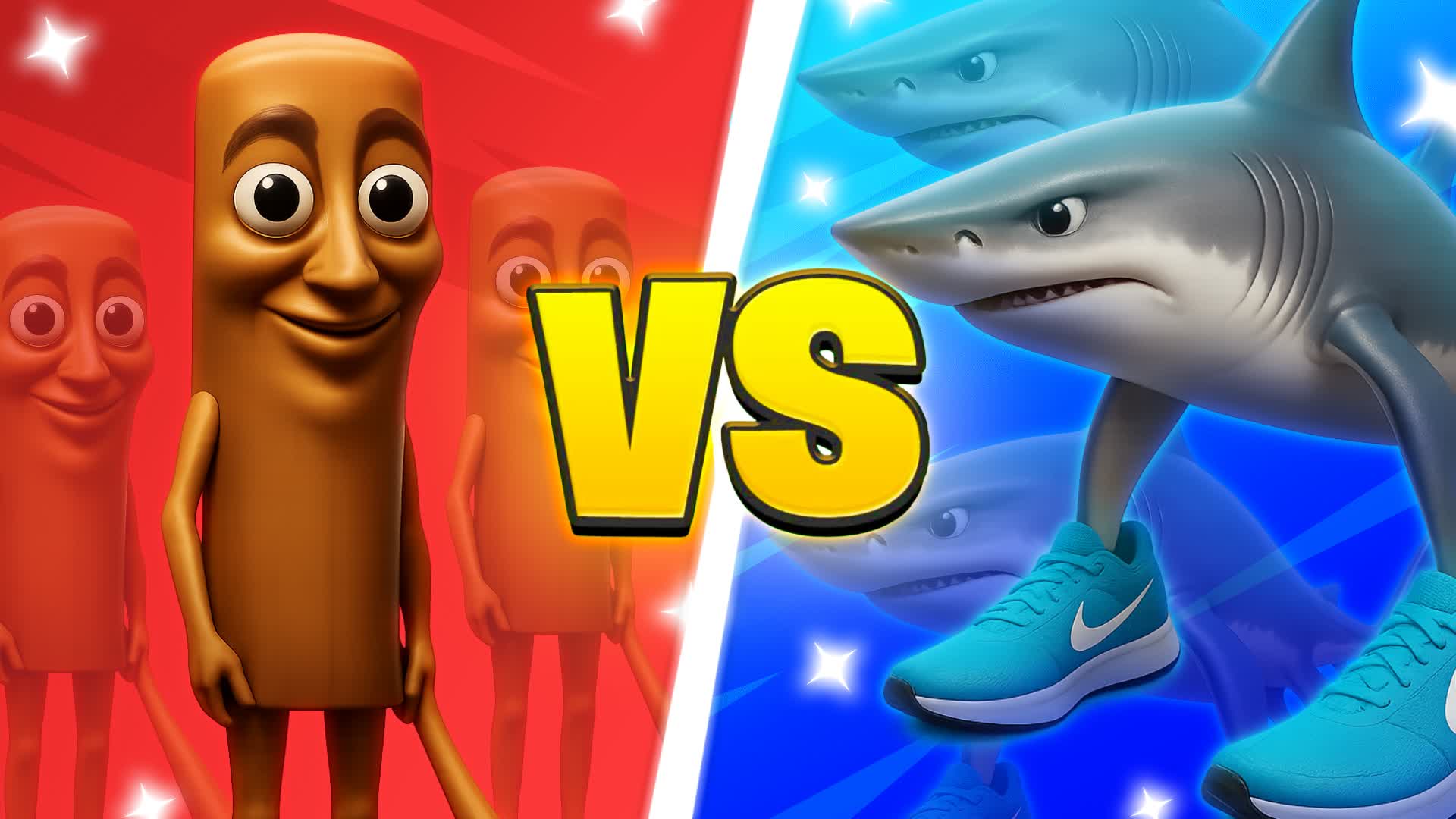 BRAINROT RED VS BLUE 🔴🔵 2058-3784-6293 by surfixd - Fortnite