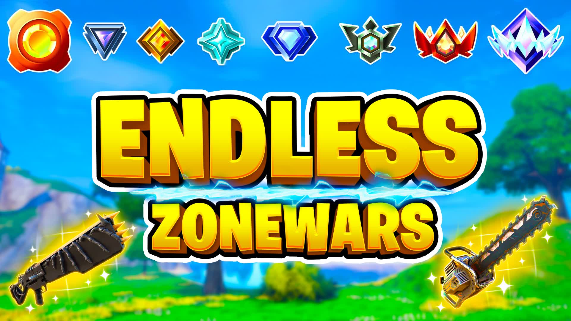 Endless Zone Wars Ranked 7413-3133-3758 by pwr - Fortnite Creative Map ...