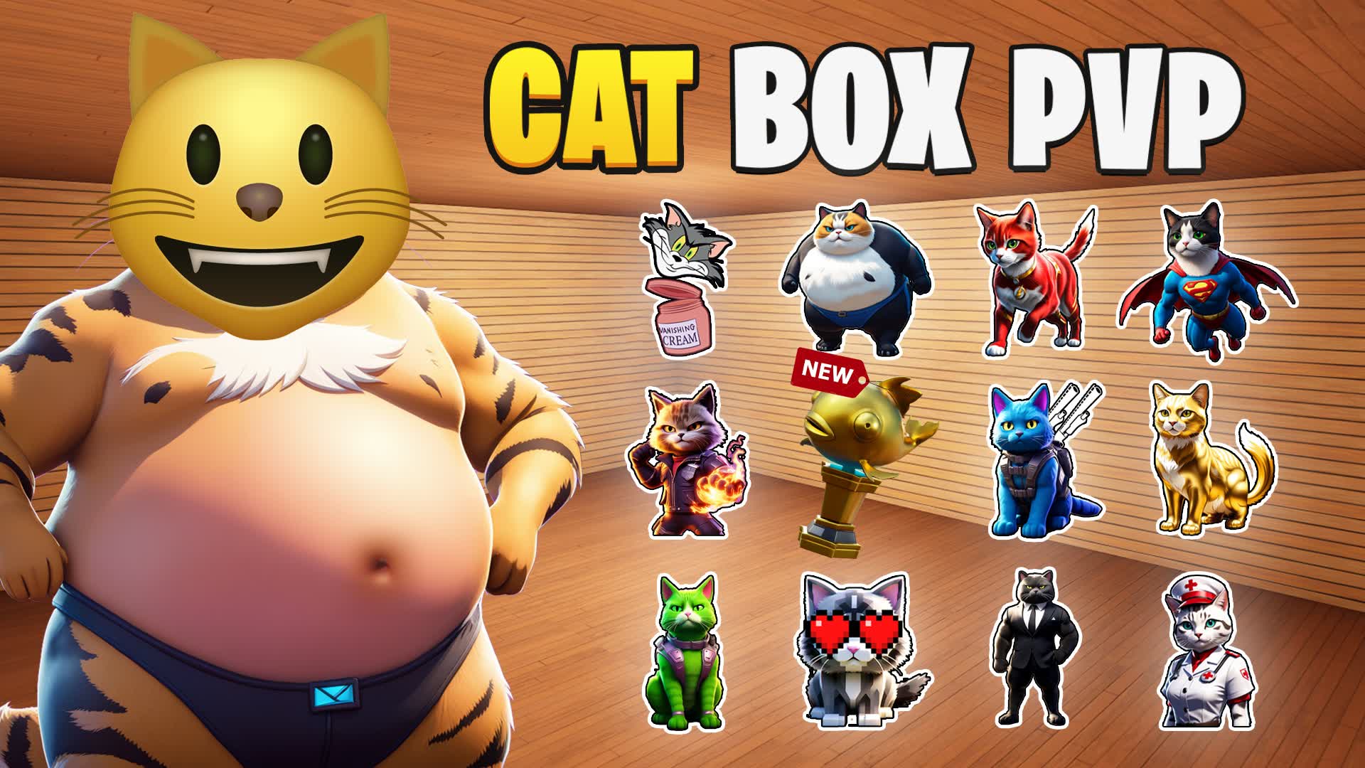 😺CAT BOX PVP📦 3402-2124-9405 by wes - Fortnite Creative Map Code ...