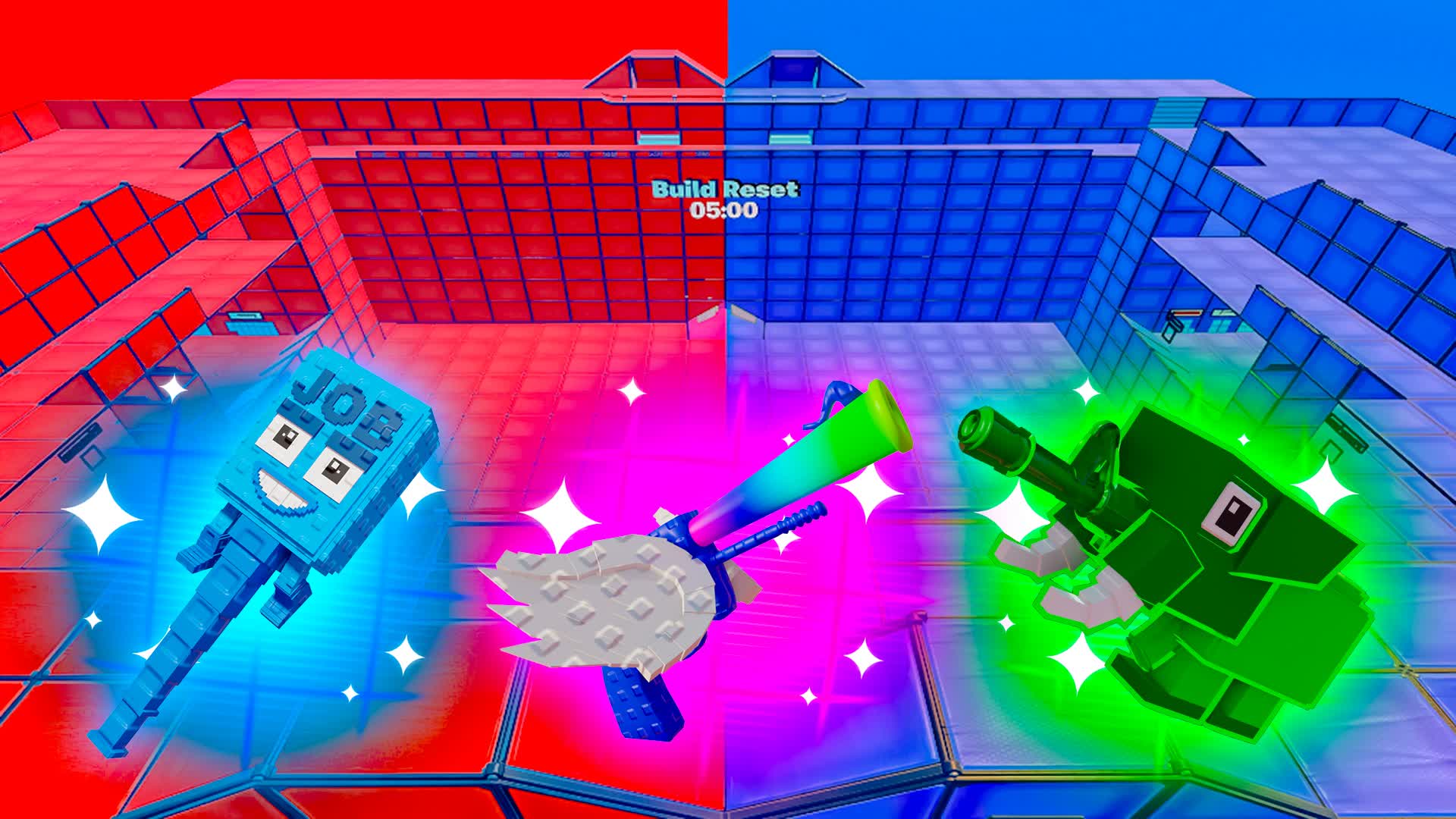 SUPER FANTASTIC RED VS BLUE 🔴🔵 9405-0061-1923 by ermatador55 - Fortnite ...