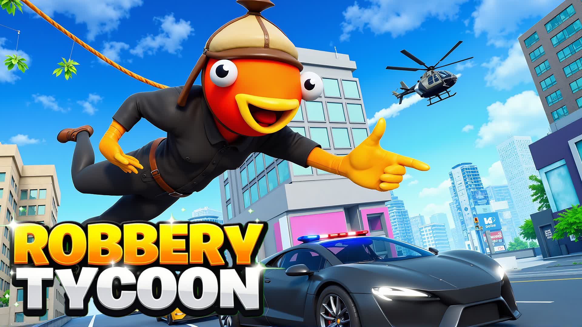 ROBBERY TYCOON 9643-4024-3284 by mbv - Fortnite Creative Map Code - Fortnite.GG