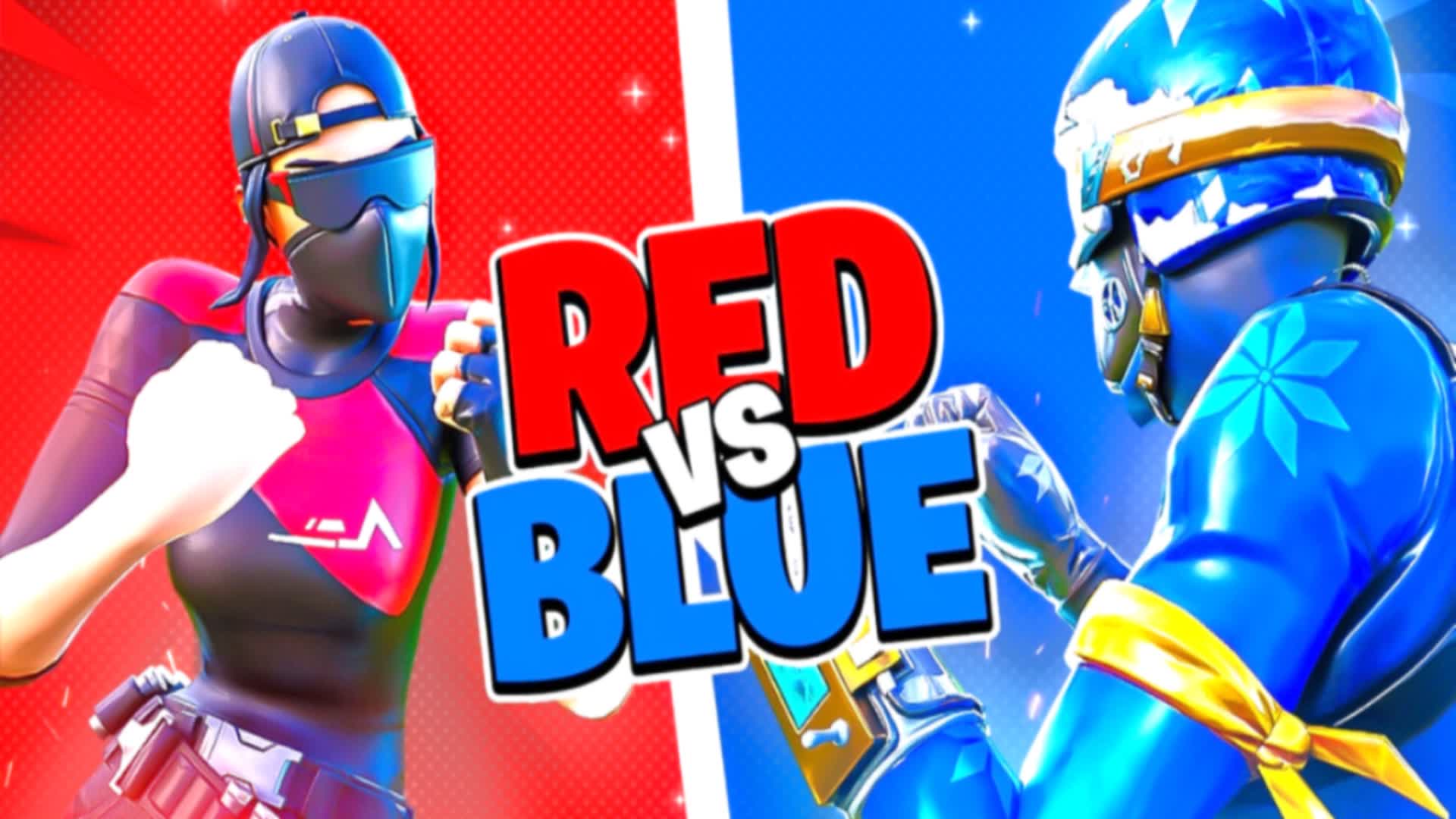 BRAINROT RED VS BLUE 🔴🔵 (UPDATED GUNS) 7785-9611-1429 by bxezy - Fortnite