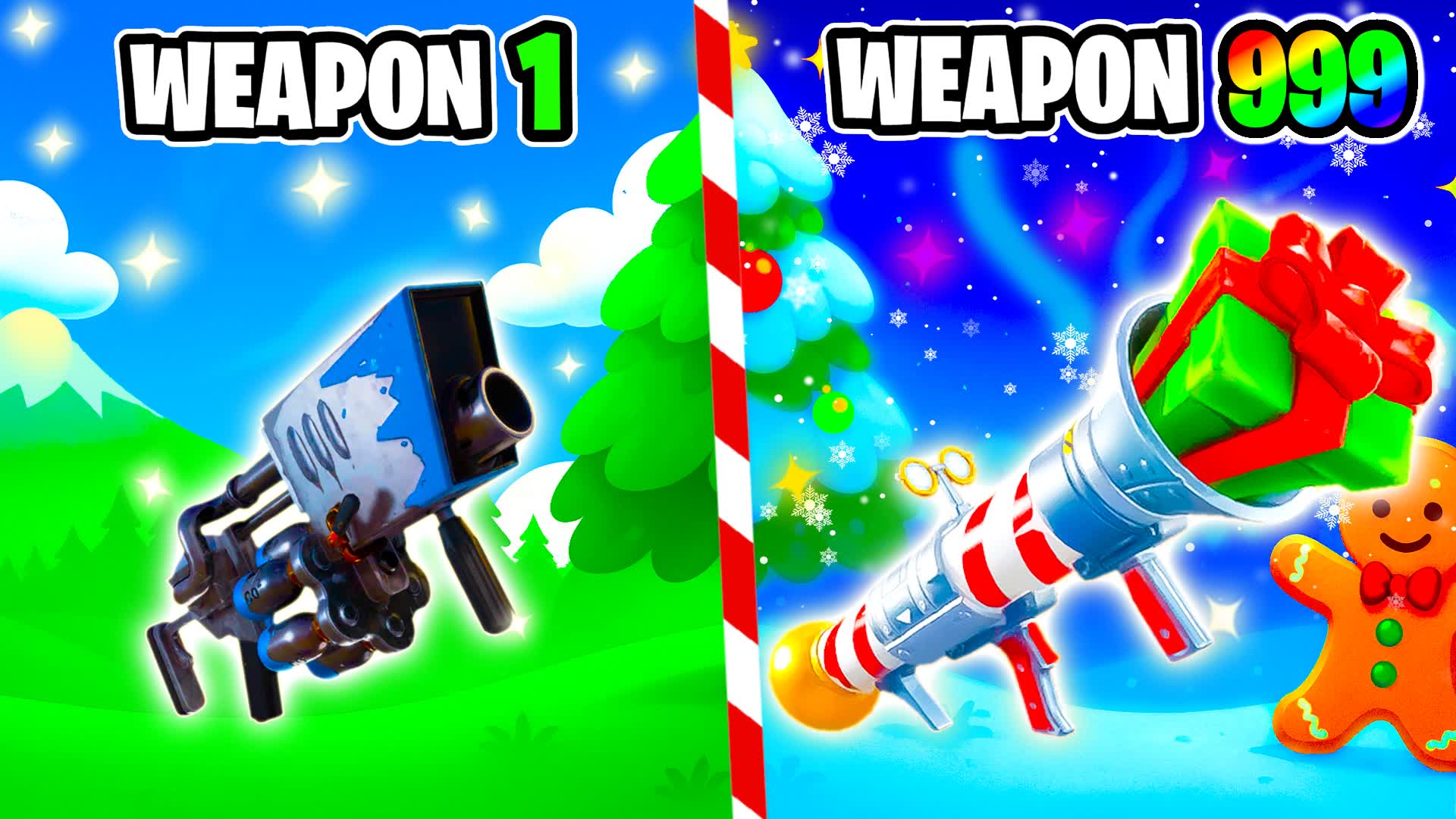 ️CHRISTMAS GUN GAME🔫ONE SHOT🎯 4288-2370-1208 by ryzenat - Fortnite ...