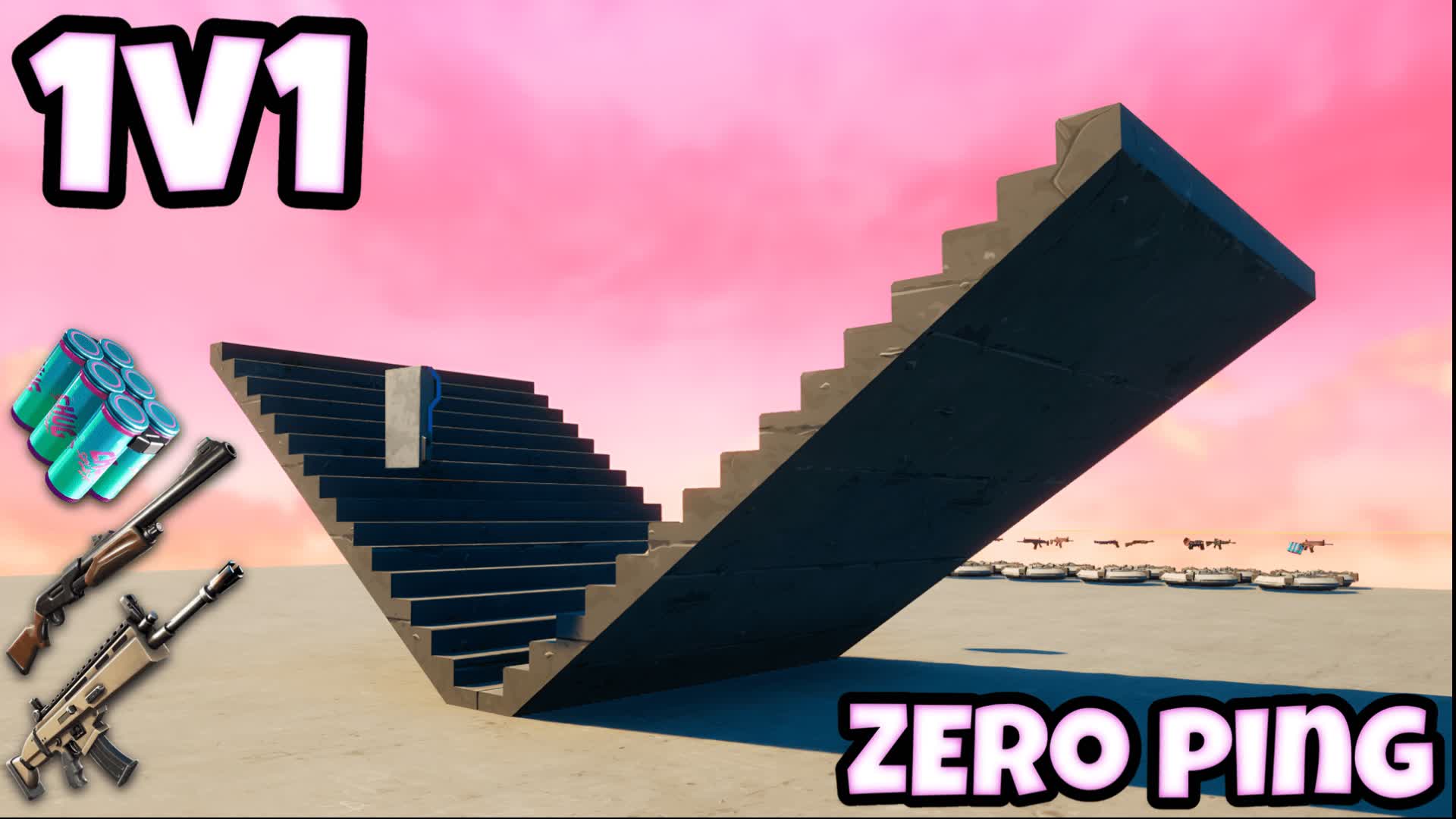 ZERO PING 1V1 2261-1319-7948 by stayjolly - Fortnite Creative Map Code ...