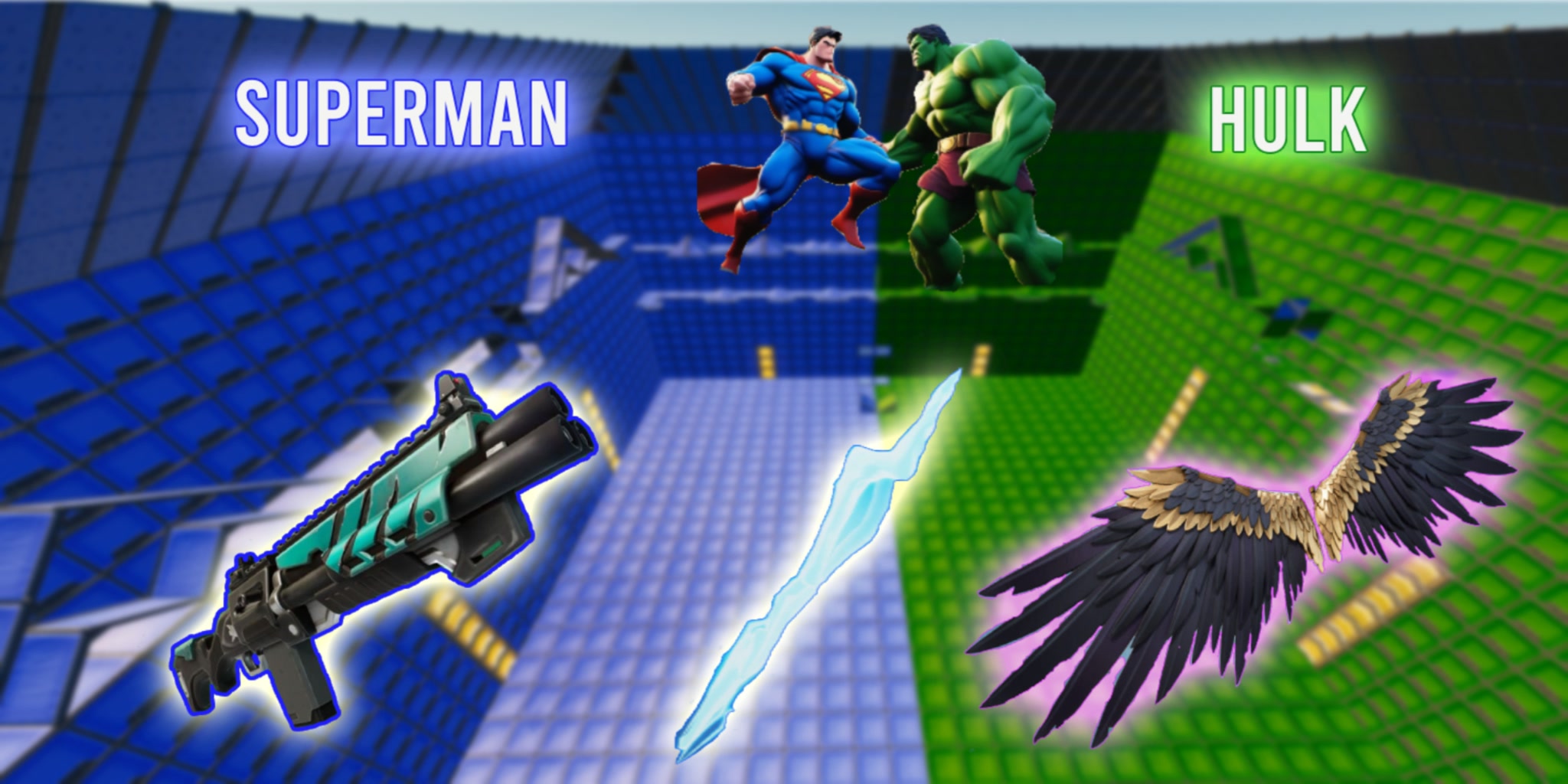 BLUE 🔵 VS GREEN 💚 9331-0896-3966 by felka - Fortnite Creative Map Code ...