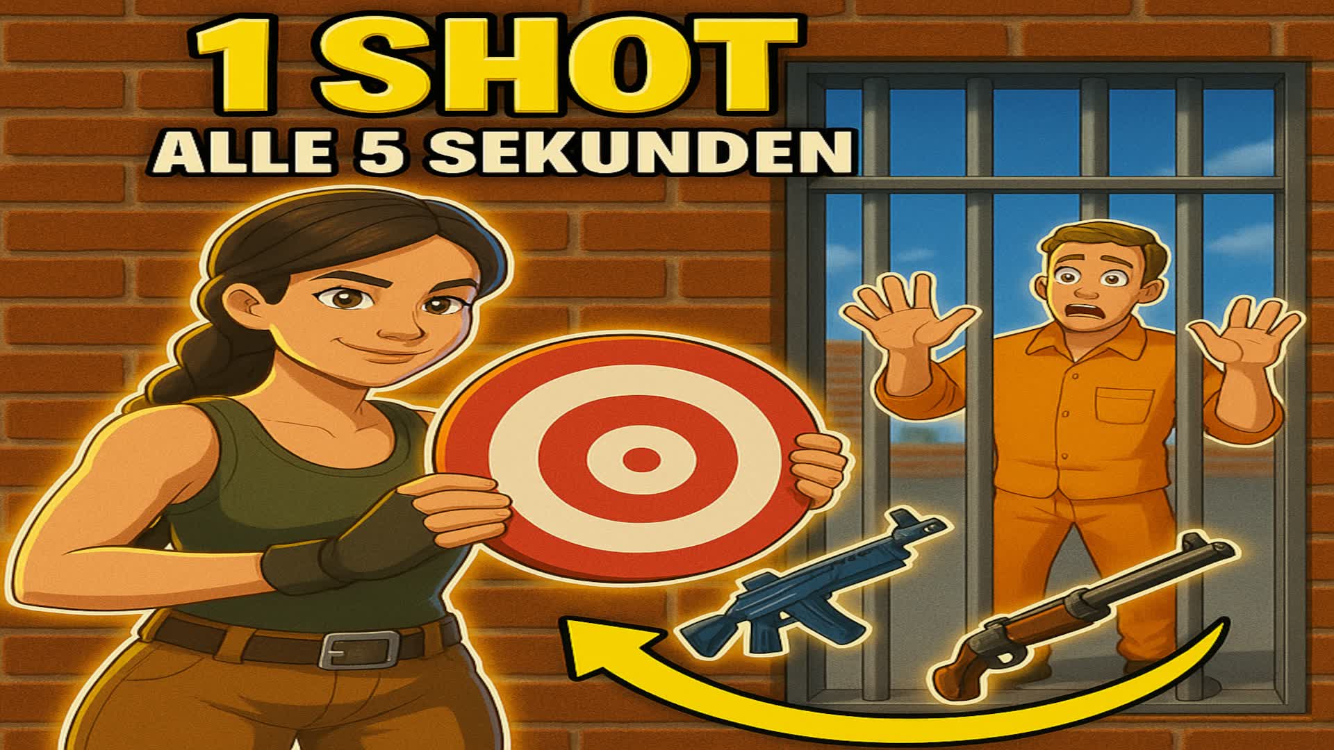 1 SHOT Jailbreak 2203-9027-2041 by nicopico705 - Fortnite
