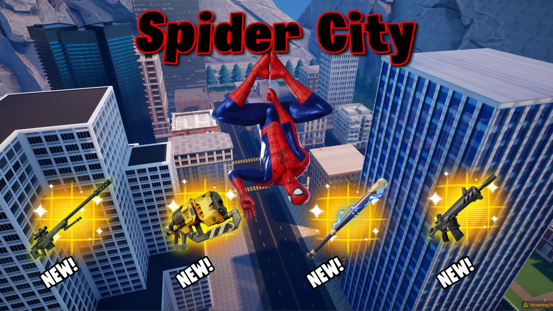 Spider City🕷️ 4990-4574-8213 by hekooo - Fortnite Creative Map Code ...