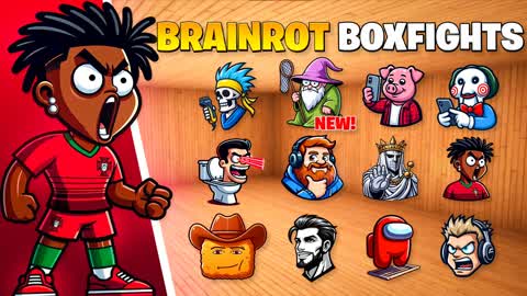 🧠 Brainrot Boxfights 📦 4274-1432-8830 by brainrots - Fortnite Creative Map Code - Fortnite.GG