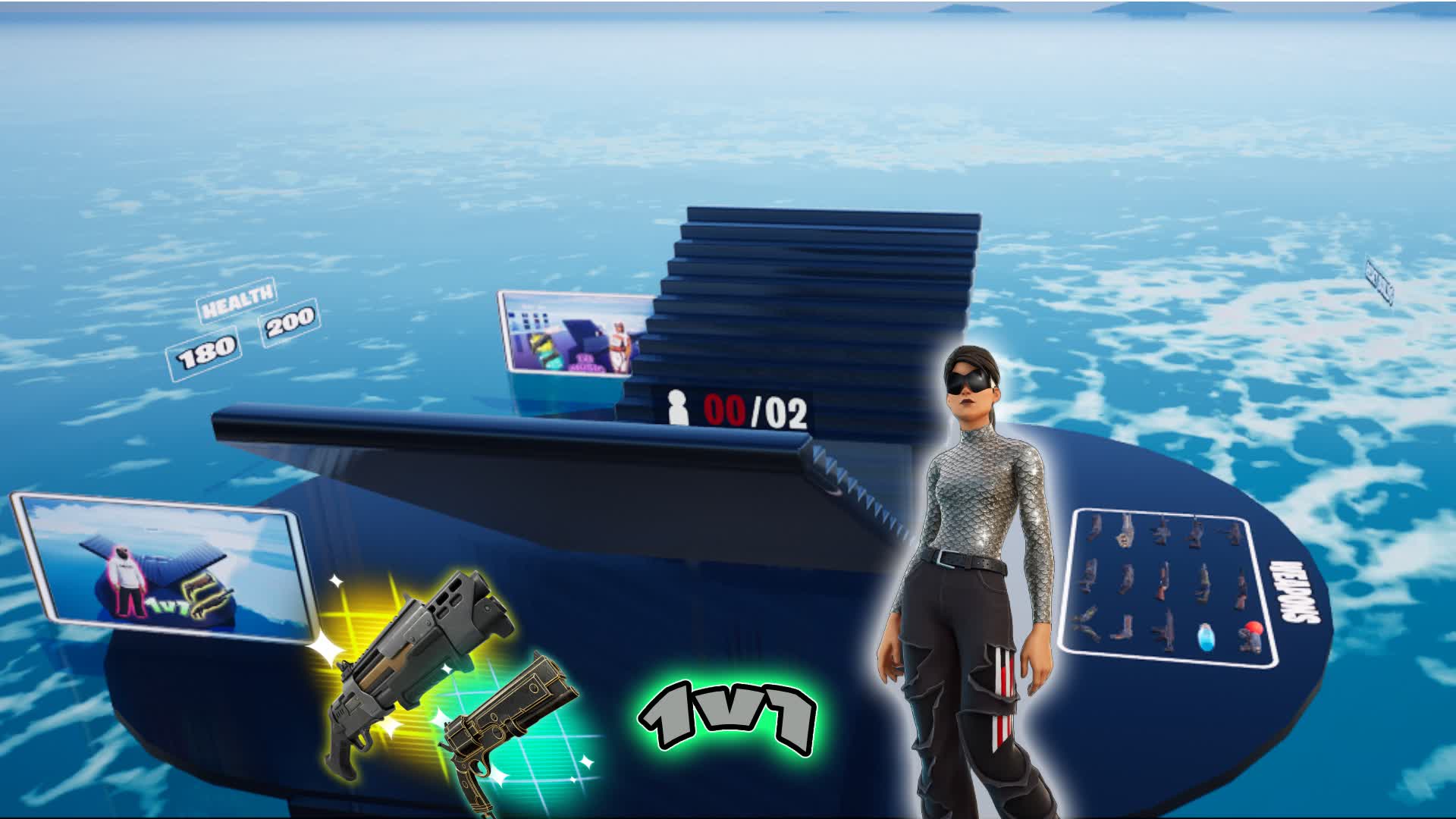 Clean 1v1 1798-2169-8889 by jigggo - Fortnite Creative Map Code ...