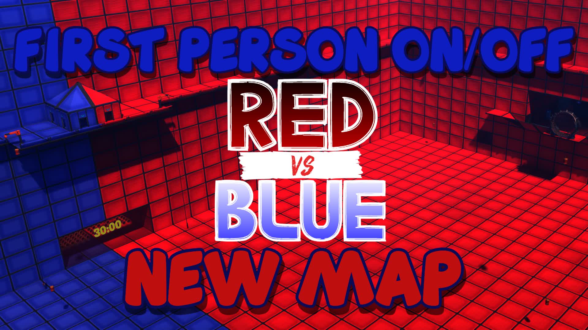 SUPER Red vs Blue 🔴🔵 9861-0497-8268 by artysk - Fortnite Creative Map ...