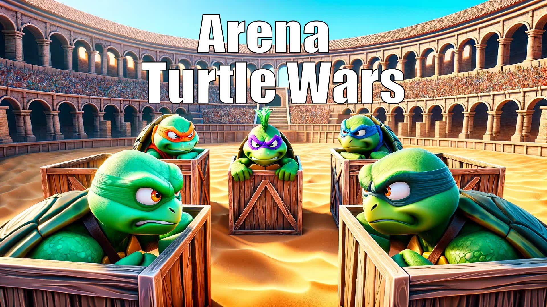 Arena Duo Turtle Wars 3314-5200-8643 من ابتكار arenadao - Fortnite