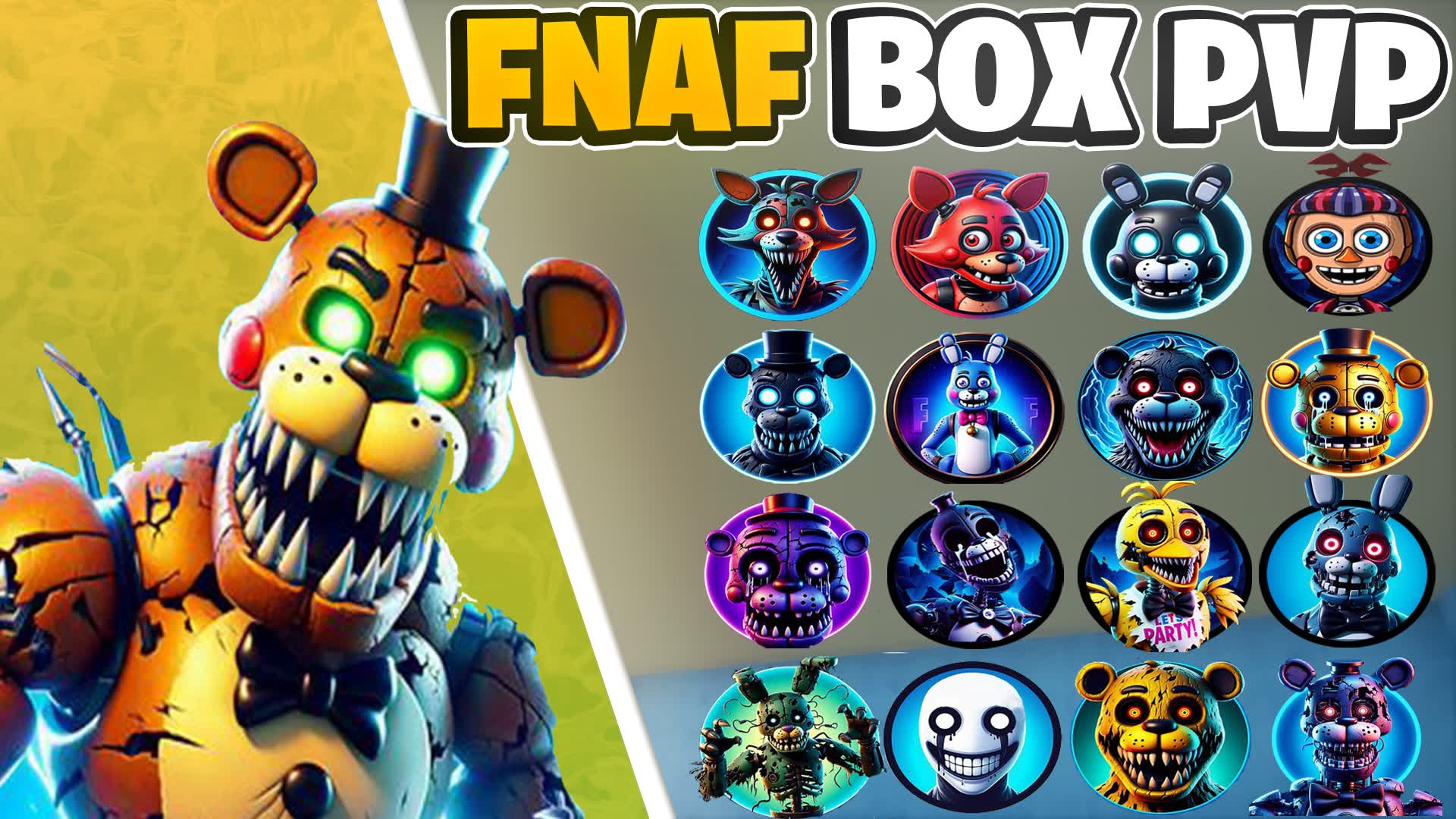 🧸FNAF BOX PVP📦 1522-5069-5407 by salteu - Fortnite Creative Map Code ...