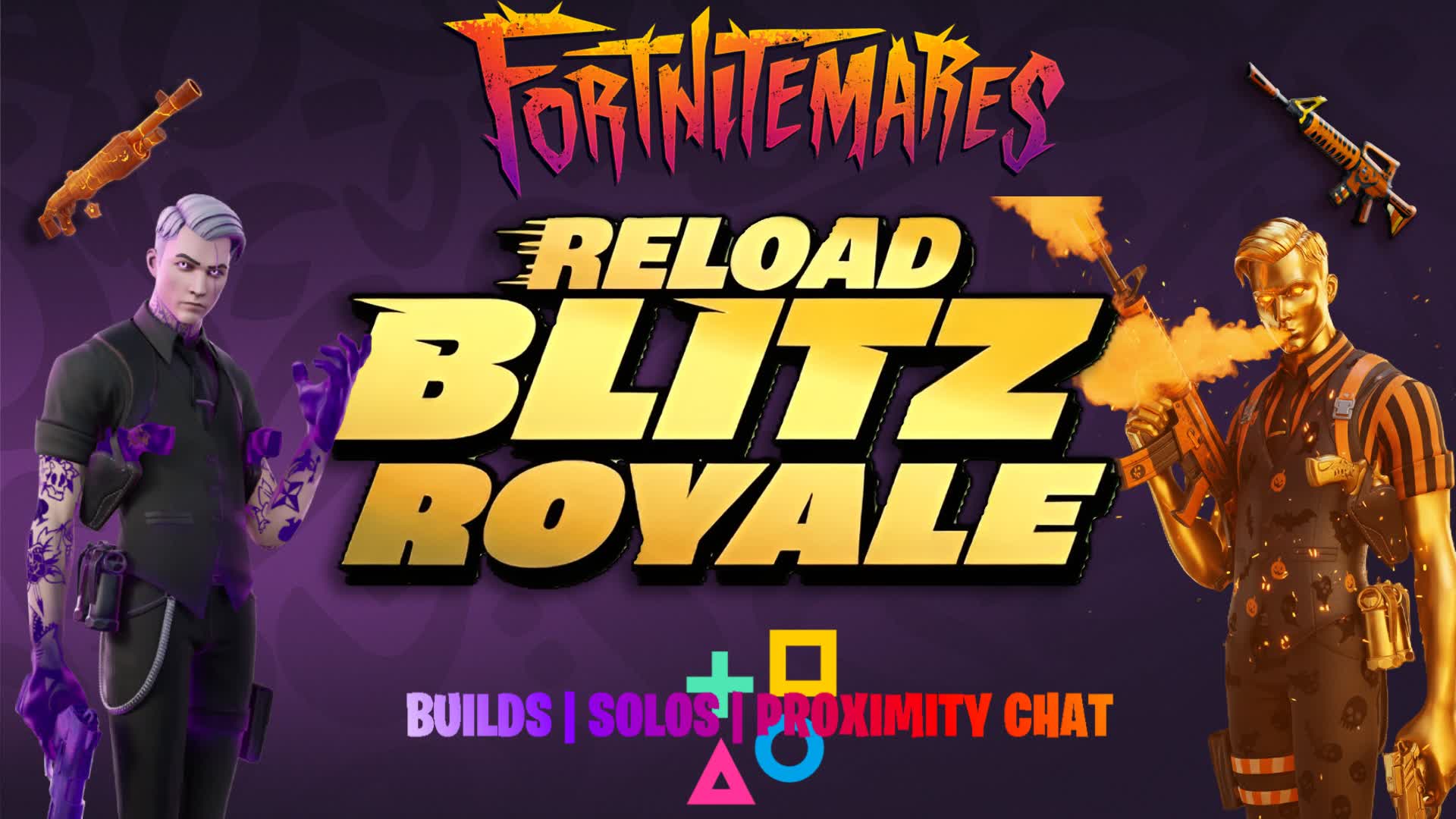 RELOAD BLITZ ROYALE 6164-9514-9614 by u.d-stone - Fortnite Creative Map Code - Fortnite.GG
