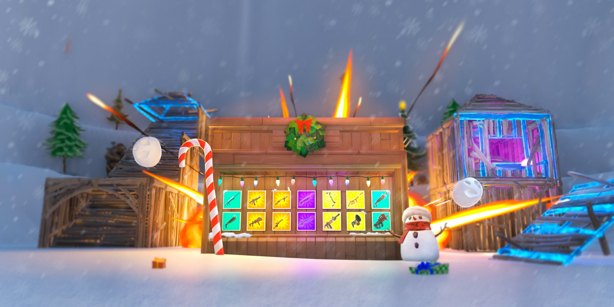 CHRISTMAS🎅FFA🎄 7752-4146-7313 by vosloow - Fortnite Creative Map Code ...
