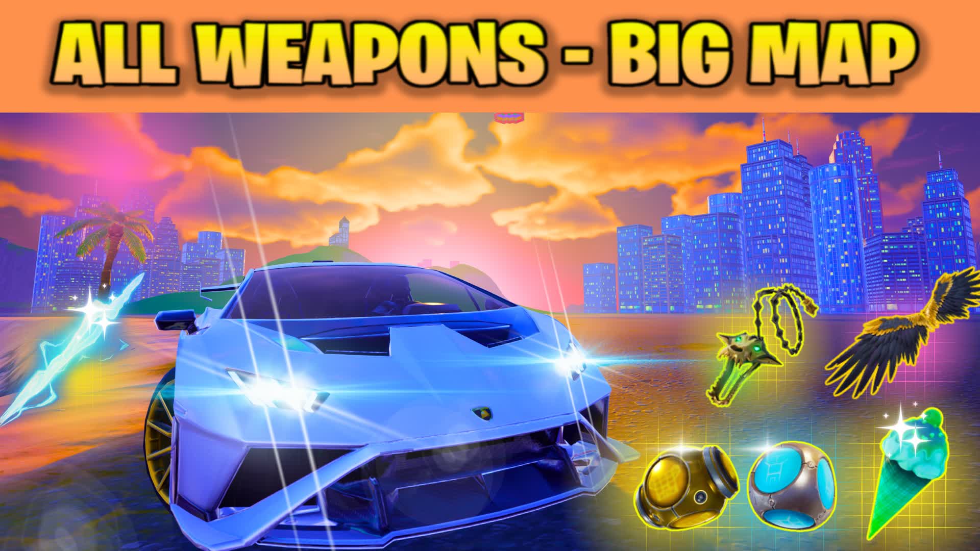 Rampage Rumble -🔫All Weapons🔫 1920-4354-5878 by ramzez - Fortnite