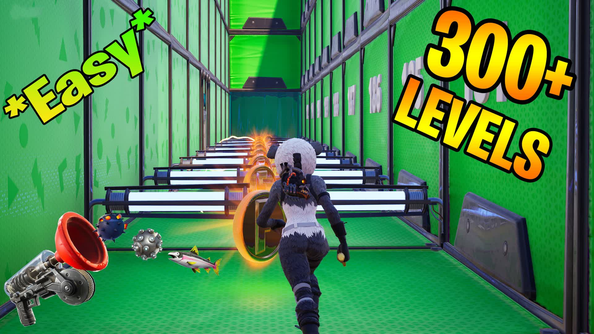 DEFAULT PARKUR 300+ LEVELS 4484-5710-6758 by fortniteuefn - Fortnite ...