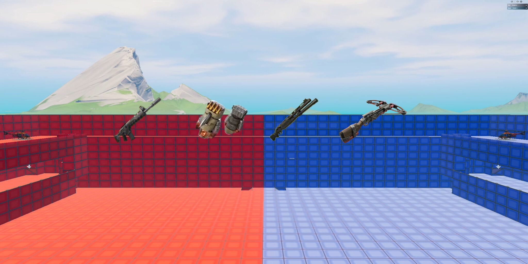 Chaos Red VS Blue 🔴🔵 4101-1253-1925 by snapfn123 - Fortnite Creative ...