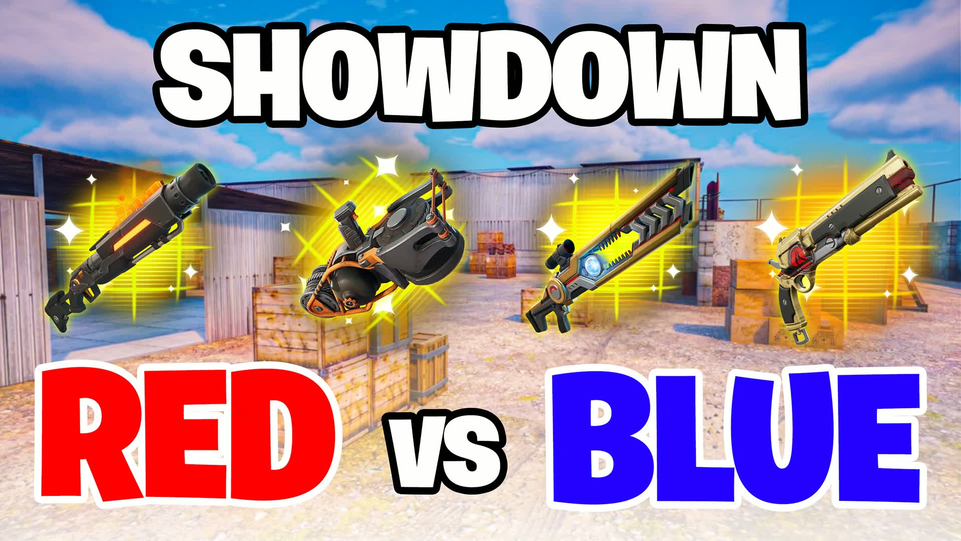 TDM showdown 4vs4 7756-0283-1318 by lazzycouch - Fortnite Creative Map ...