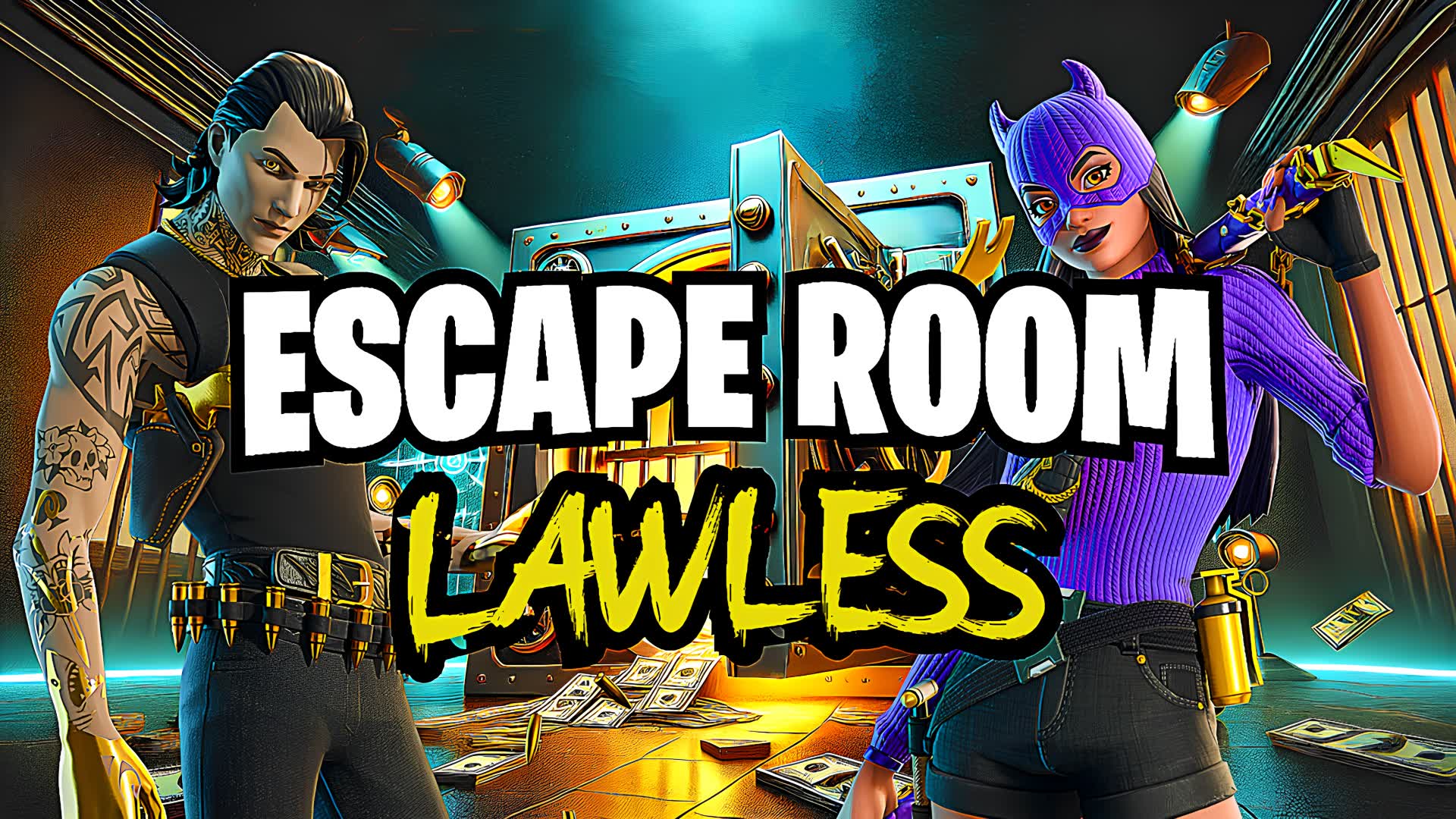 ESCAPE ROOM LAWLESS 🚪 7026-4918-5268 by niki_baguette - Fortnite Creative Map Code - Fortnite.GG