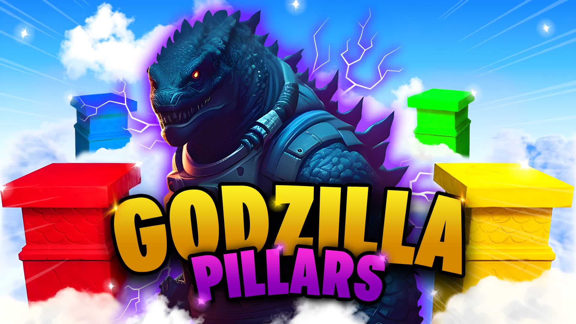 GODZILLA PILLARS 5105-7416-5933 by clashnetwork - Fortnite Creative Map ...