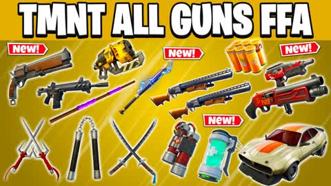 Codes und Karten für „TMNT“-Spiele – Fortnite