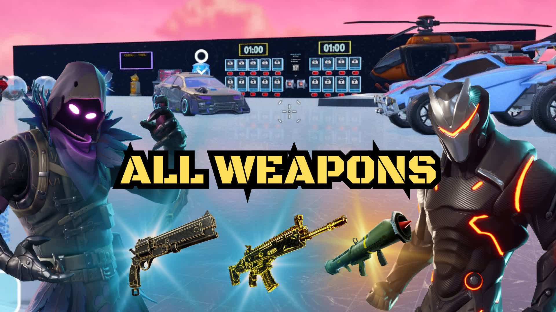 1V1 WITH EVERY GUN 1532-1741-4953 by fearx96 - Fortnite Creative Map ...