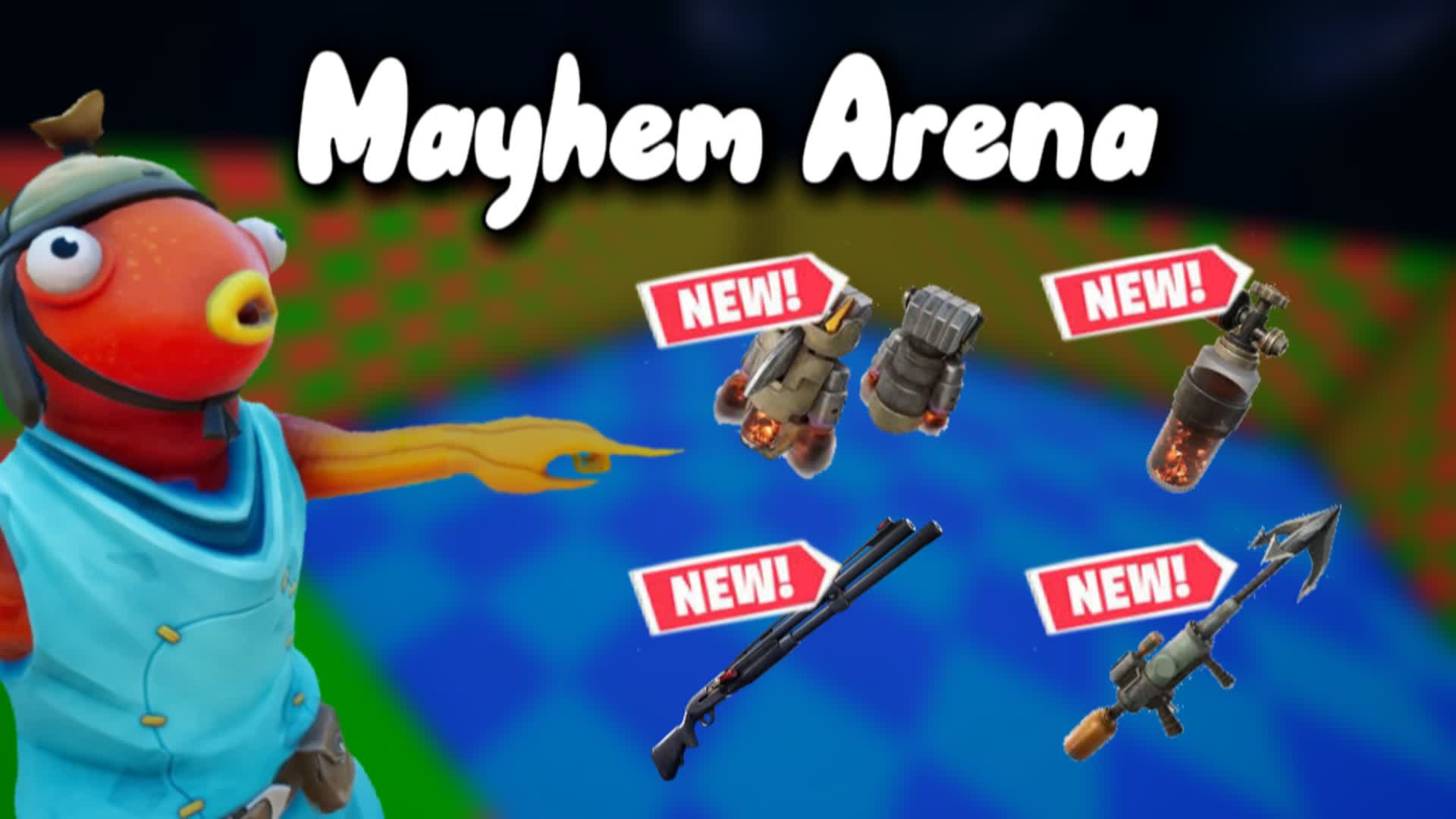 Mayhem Arena 7681-8242-3048 by clipsters - Fortnite Creative Map Code ...