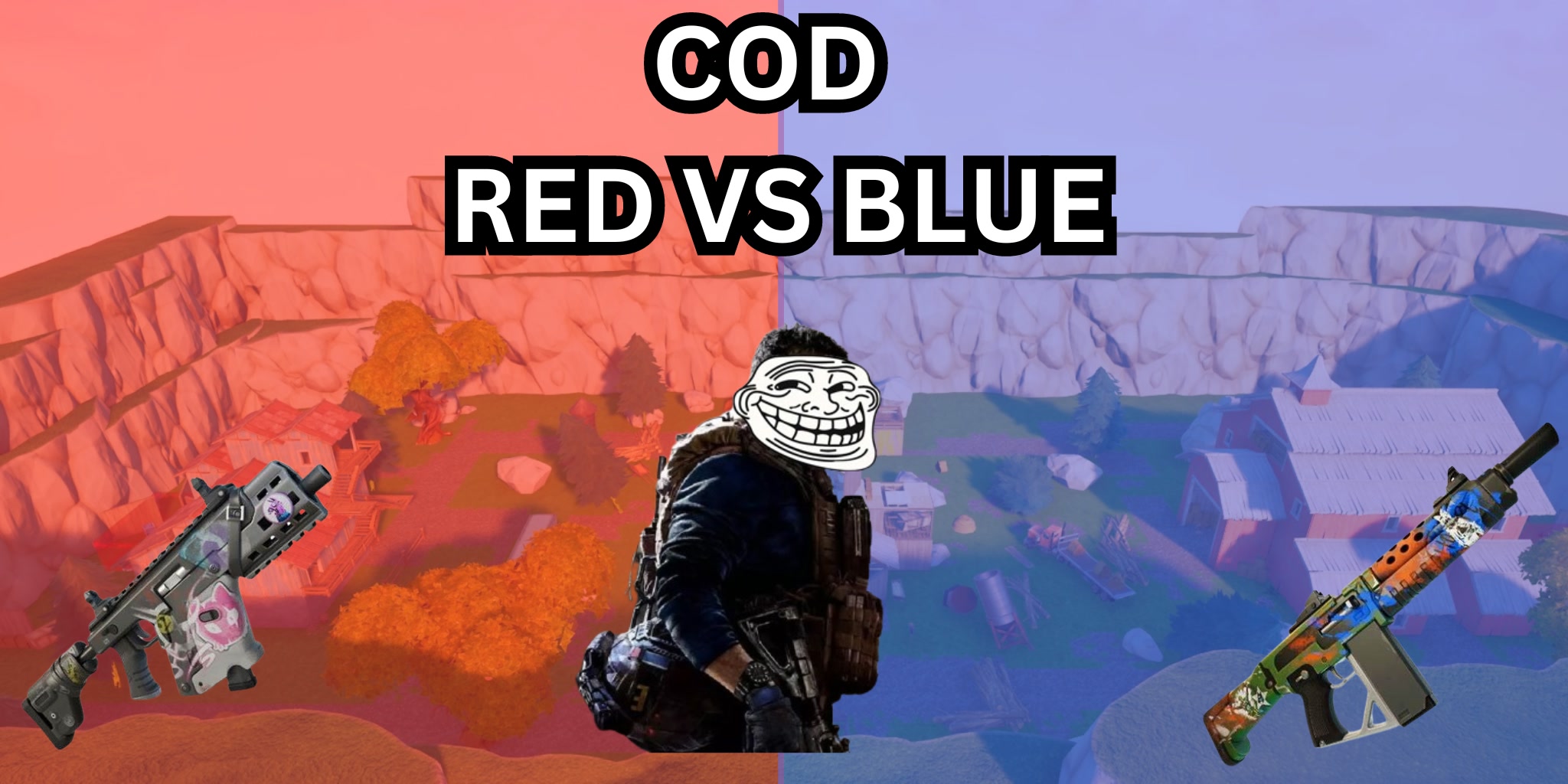 COD: Red VS Blue: FARM UPDATE!!! 4585-9347-9480 by cowasaki - Fortnite ...