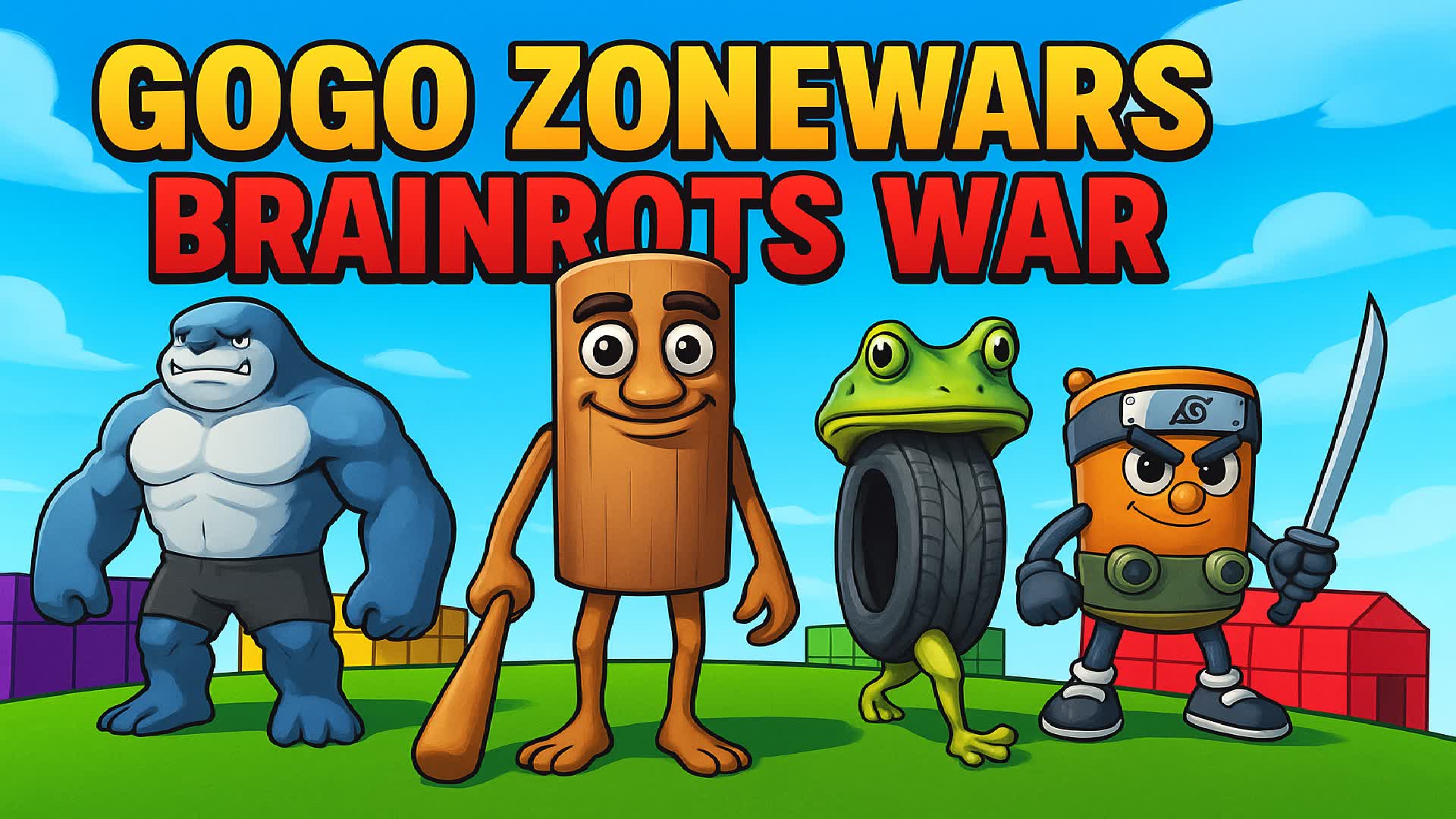 GOGO ZONEWARS BRAINROTS WAR 5383-2422-4090 by createtap - Fortnite