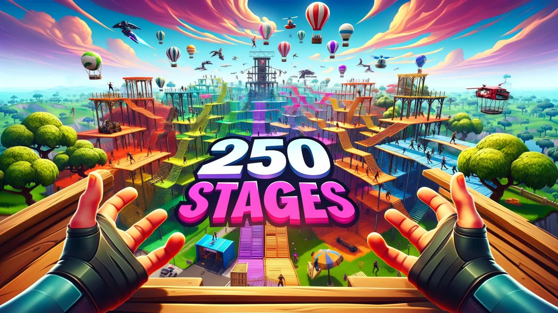 250+ Level Parkour! 3313-7624-1142 by teamfmc - Fortnite Creative Map ...