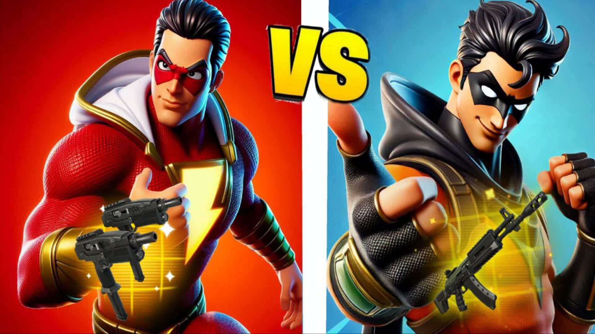 🔴SHAZAM VS ROBIN🔵 5088-3928-6167 by brovyk - Fortnite Creative Map Code ...