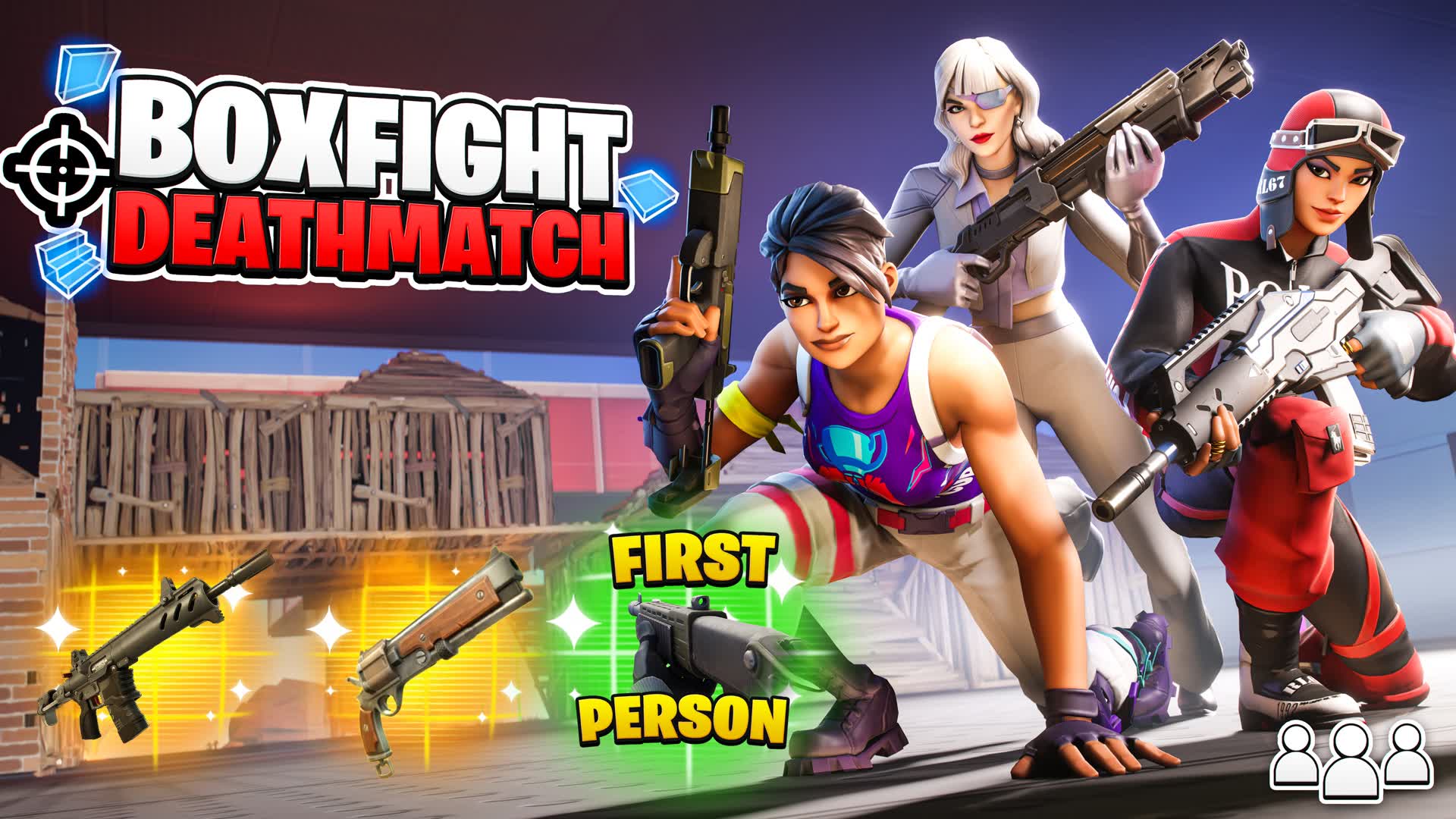 📦BOXFIGHT DEATHMATCH💀 [TRIO] 9897-3040-3846 by thunderbolt_fn ...