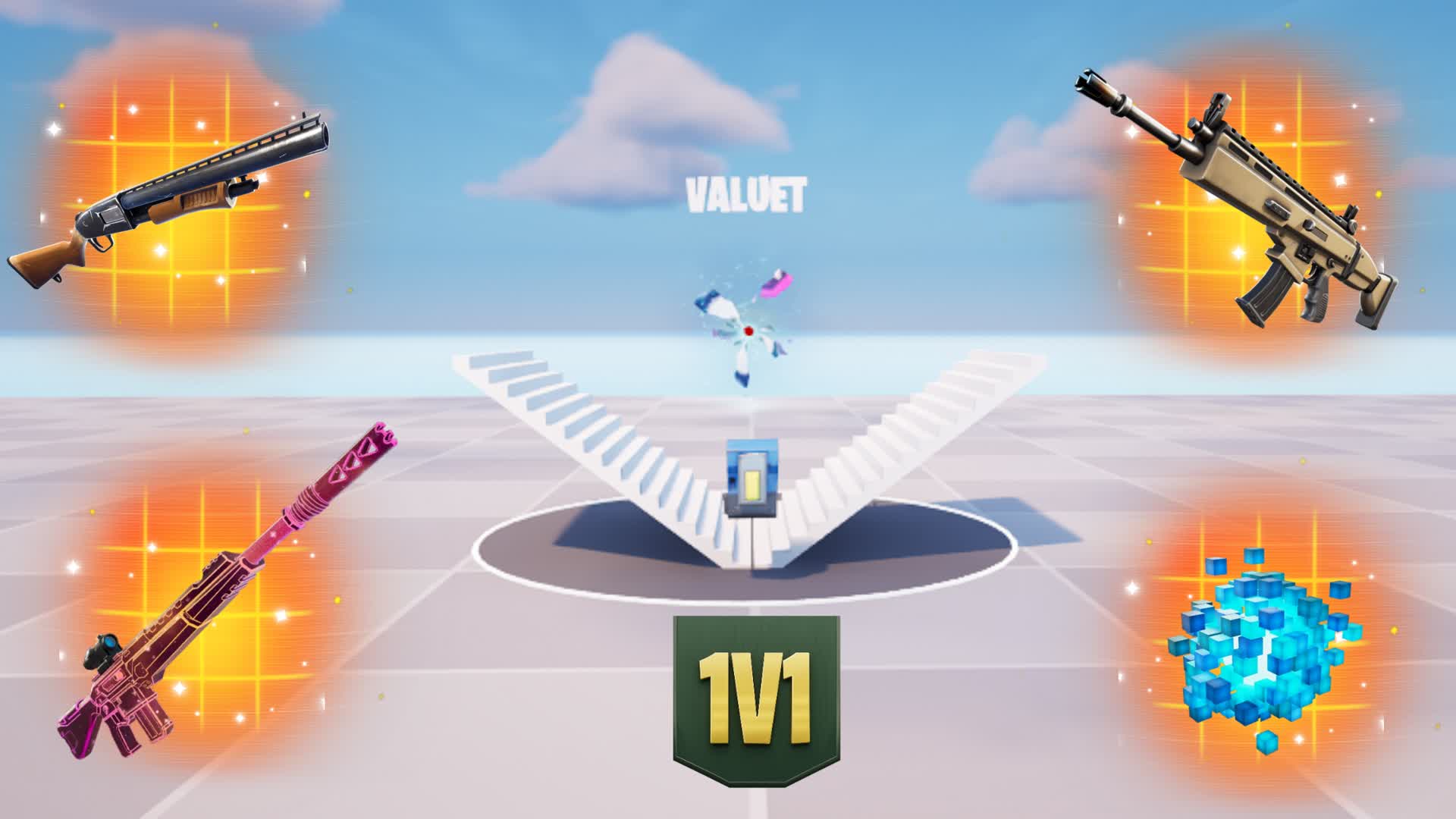 1V16 ARENA BUILD FIGHTS (ALL GUNS) 7867-4877-1846 by benetti - Fortnite ...