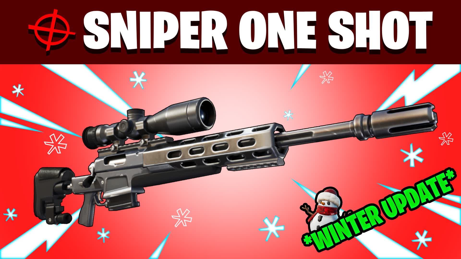 🎯OG SNIPER ONE SHOT GUN GAME HERO 2189-8038-5879 by qed - Fortnite