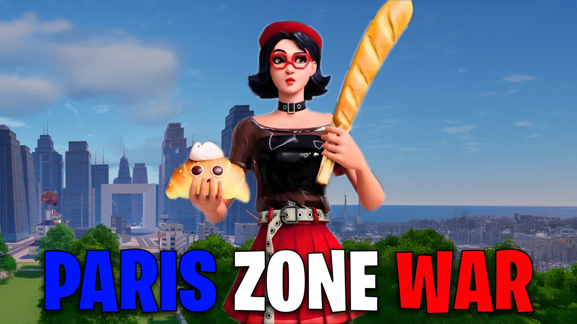 Paris Zone War 🇫🇷🥖 4087-5522-0339 by lazozestudio - Fortnite Creative ...