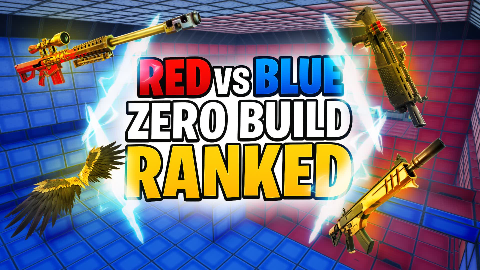 🔴Red VS Blue Bridge Battle🔵 9234-5053-4479 by vlcm - Fortnite Creative ...