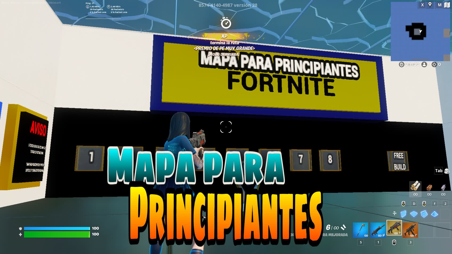 MAPA PARA PRINCIPIANTES💥FORTNITE MNENE 8574-4140-4987 by MNENE ...