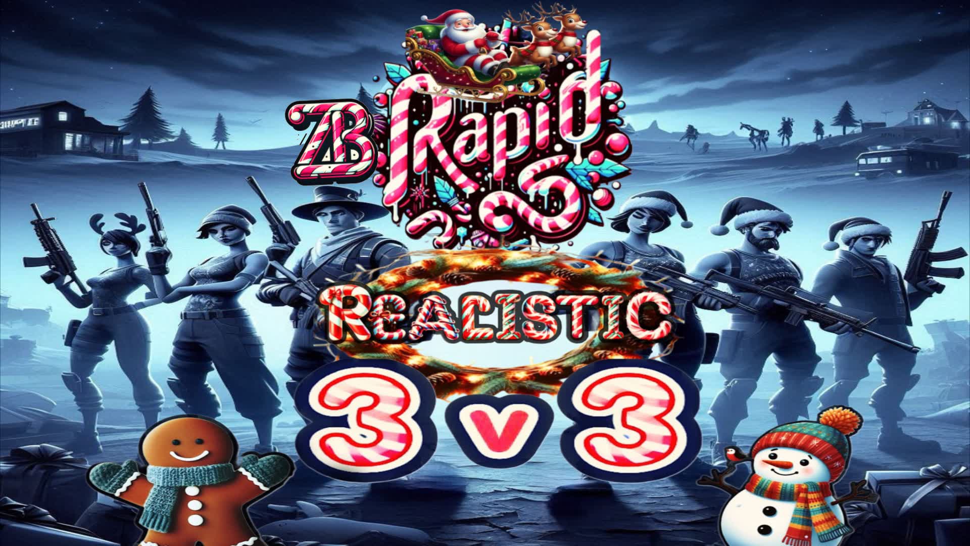 ZERO BUILD RAPID REALISTIC 3V3 6228-4768-0658 by mr.crush - Fortnite Creative Map Code - Fortnite.GG